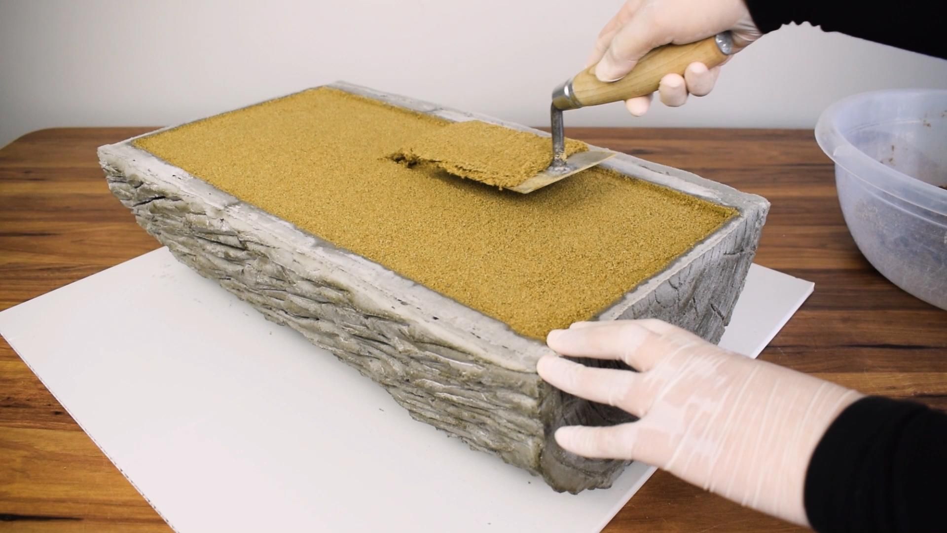 Concrete Tree Log Waterfall Fountain : 15 Steps (with Pictures ...