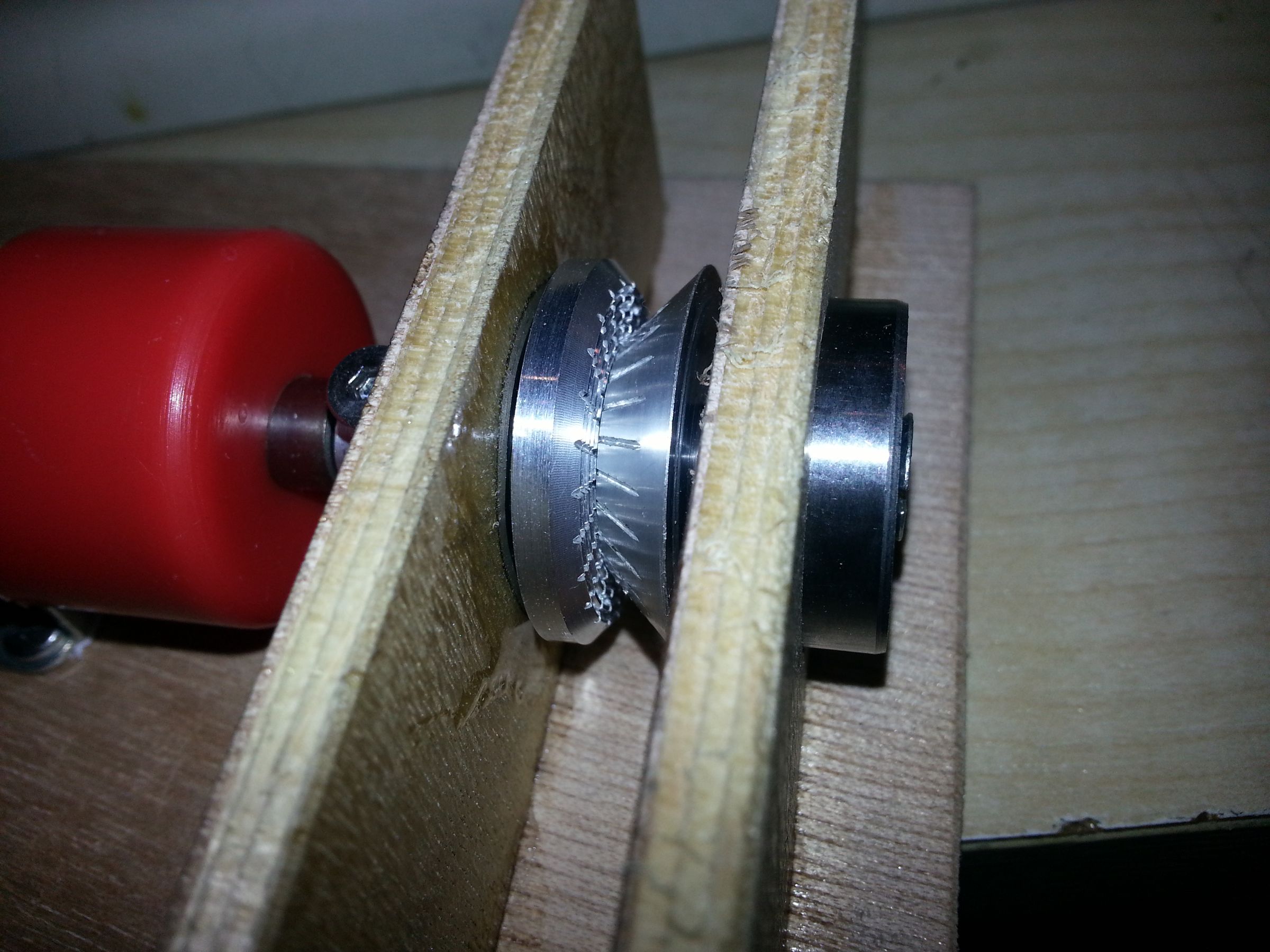 Engraving on the Lathe - Radial Markings, Scales, Dials Myford ML10 : 5 ...