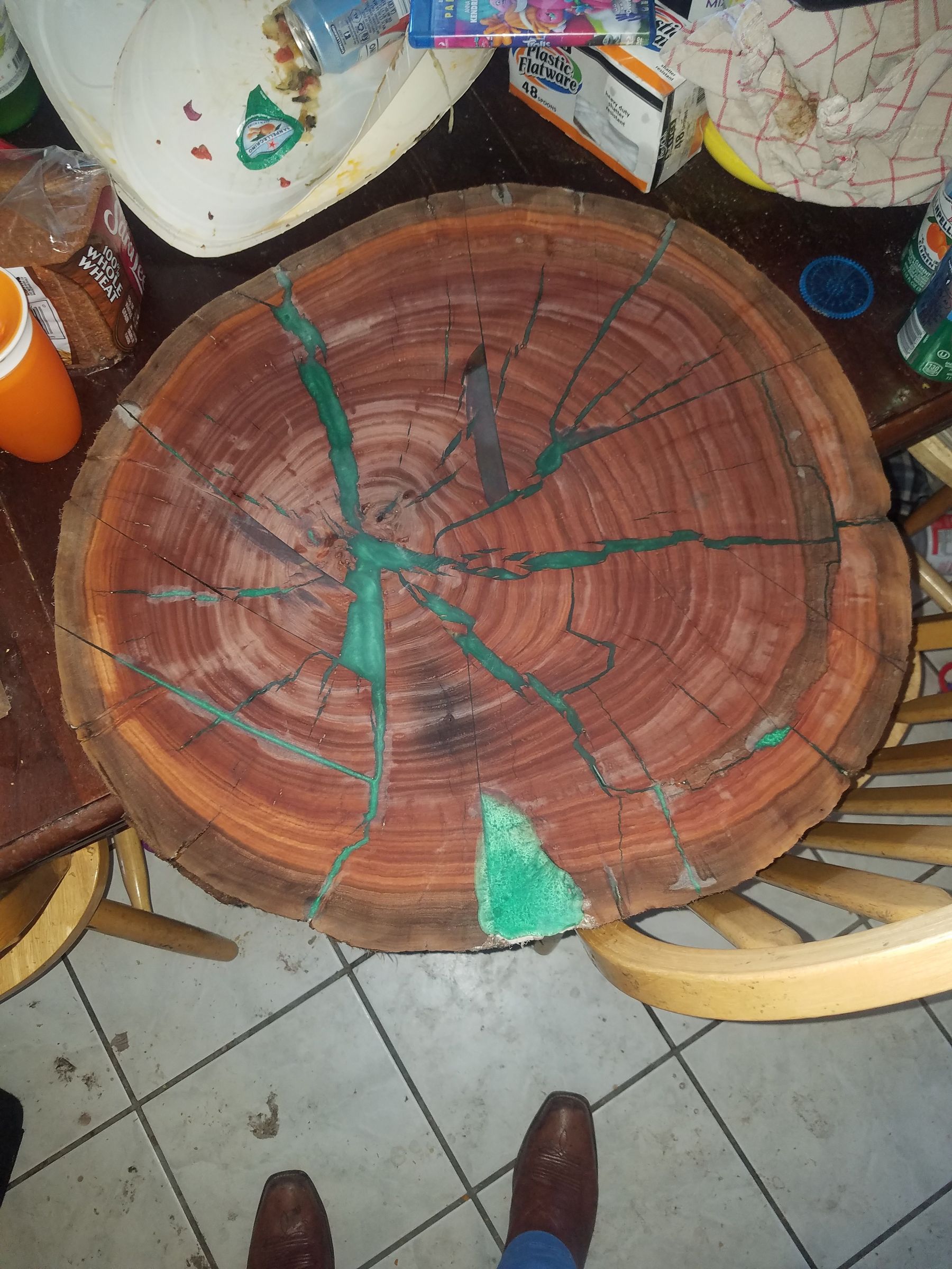 Lazy Susan, End Table, Clock or Stool Seat : 4 Steps - Instructables