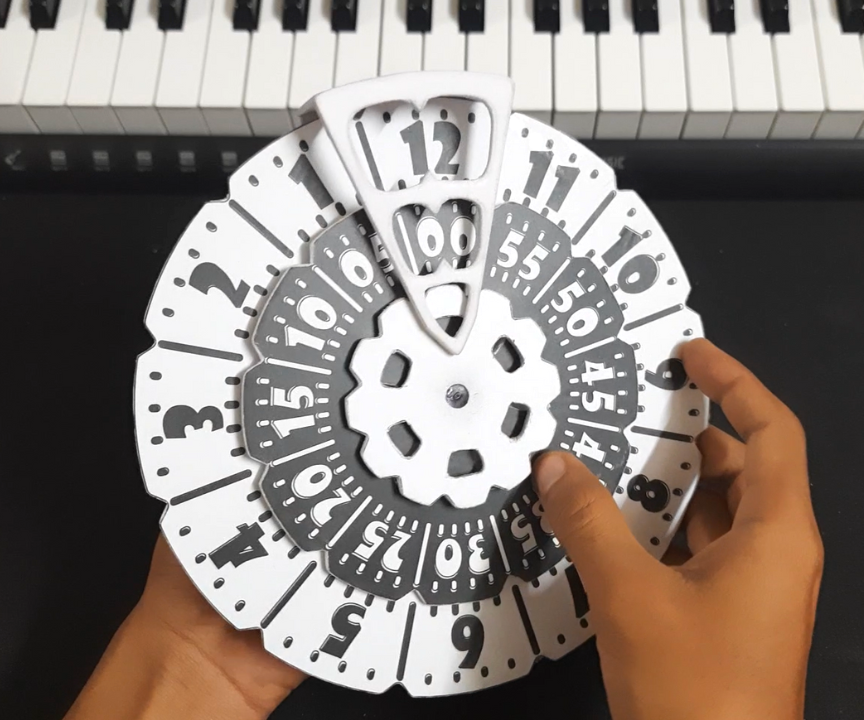 How to Make a Clock That Tells Time With a Twist...? : 8 Steps (with ...