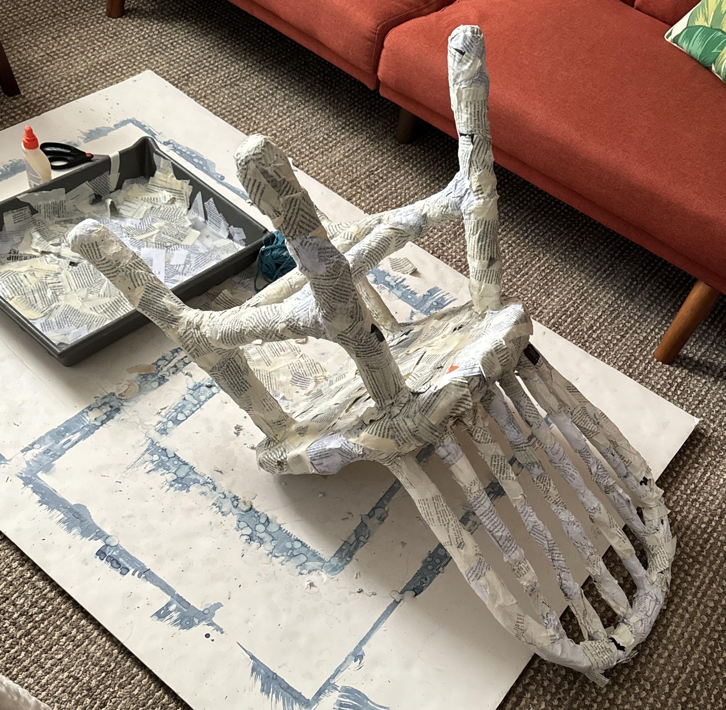 Chunky Paper Mache Chair : 5 Steps (with Pictures) - Instructables