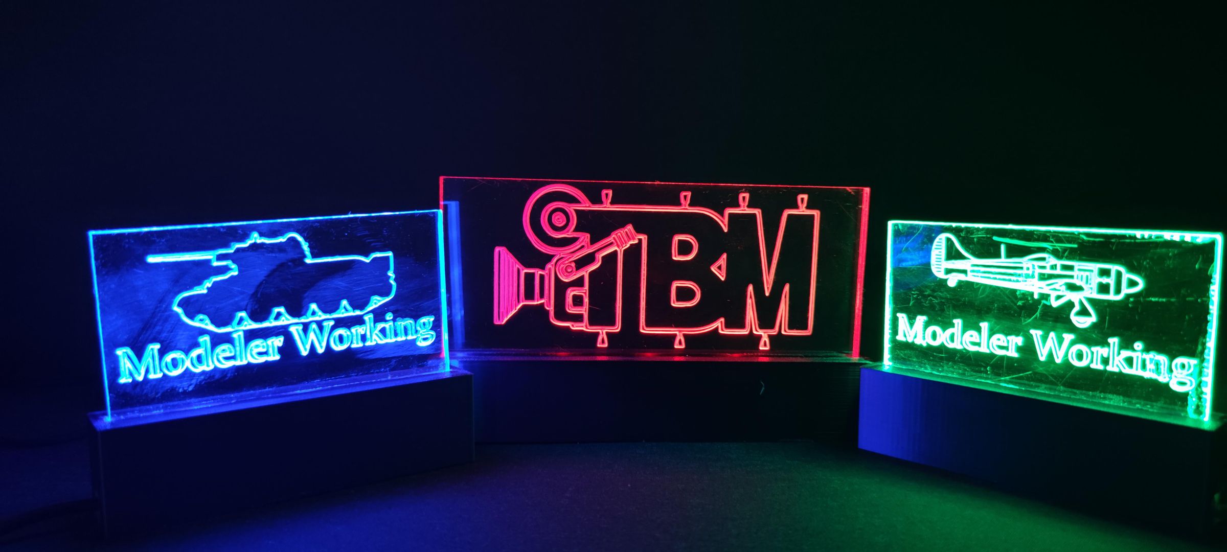 Parametric Illuminated Sign / Rotulo Luminoso Parametrico : 5 Steps ...