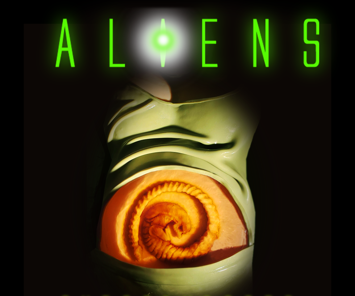 100% Edible Aliens Inspired Chestburster Gelatin Babycake : 14 Steps ...