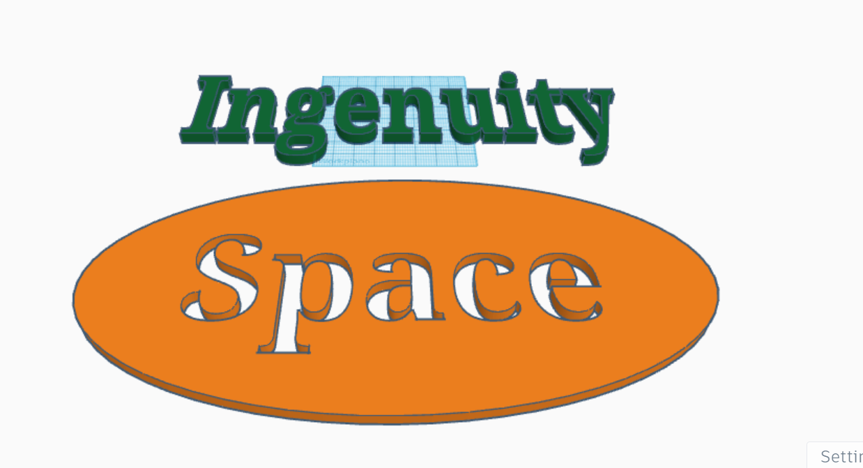 I Made an Ingenuity Space Sign : 5 Steps - Instructables