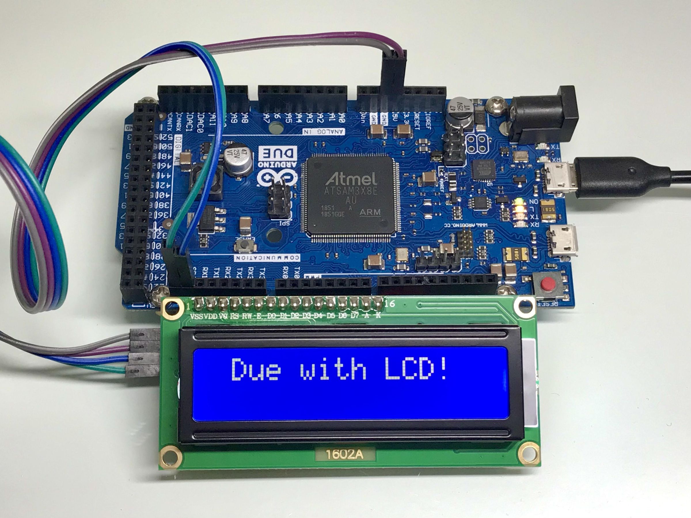 5V LCD Display With Arduino Due 3.3V I2C : 5 Steps - Instructables