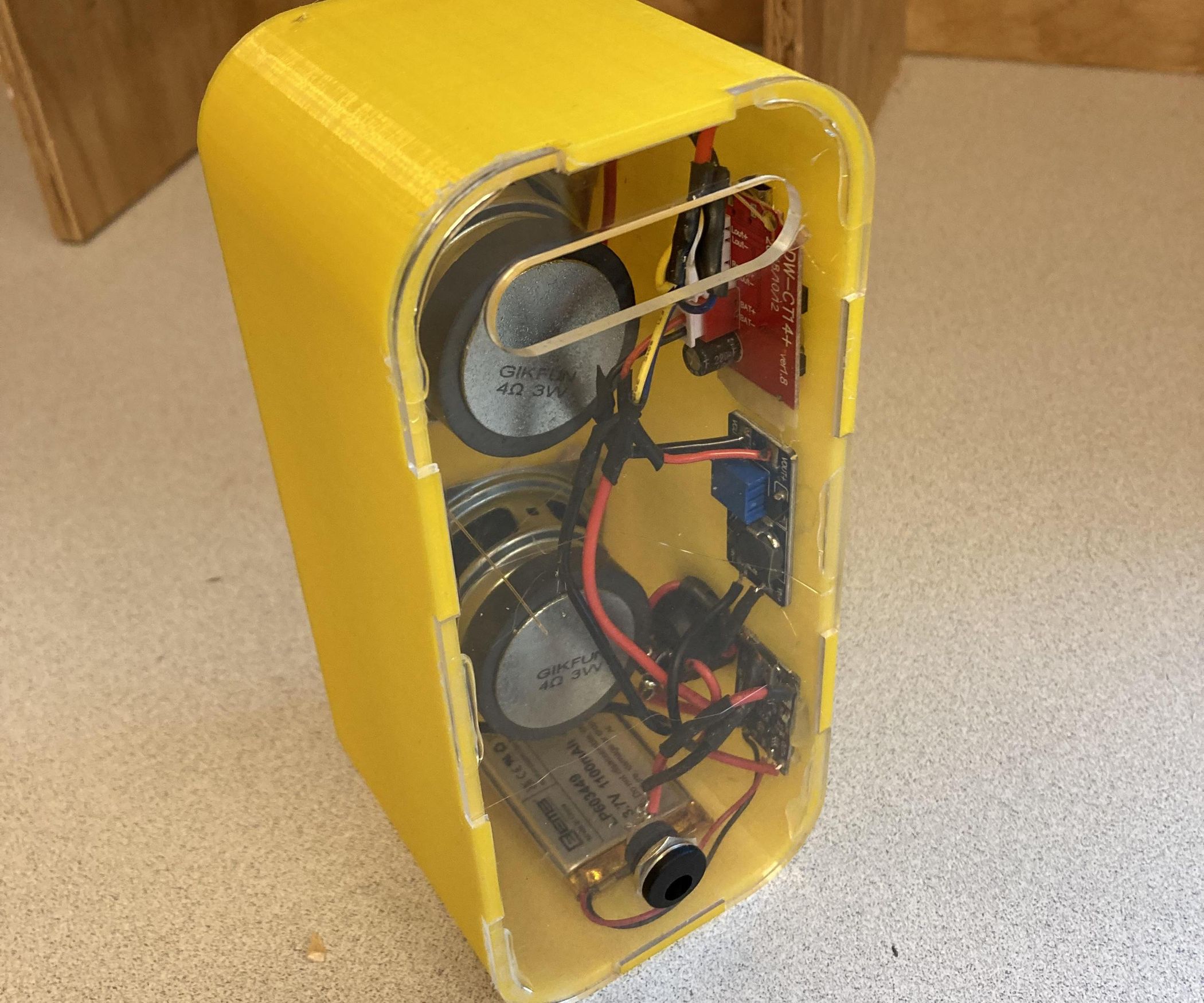 See Through Speaker : 6 Steps - Instructables