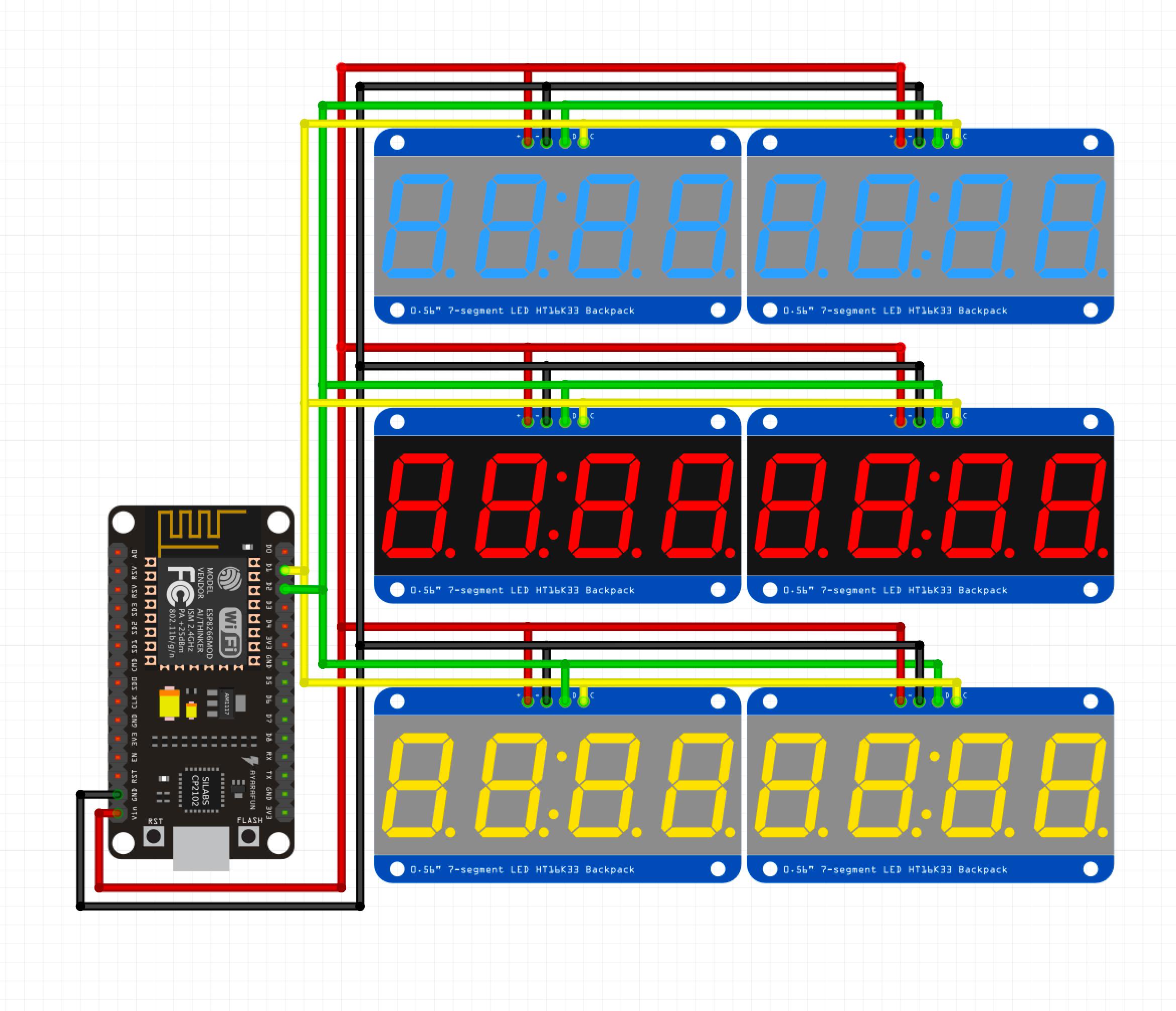 Social Stats Tracker Display With ESP8266 : 4 Steps (with Pictures ...