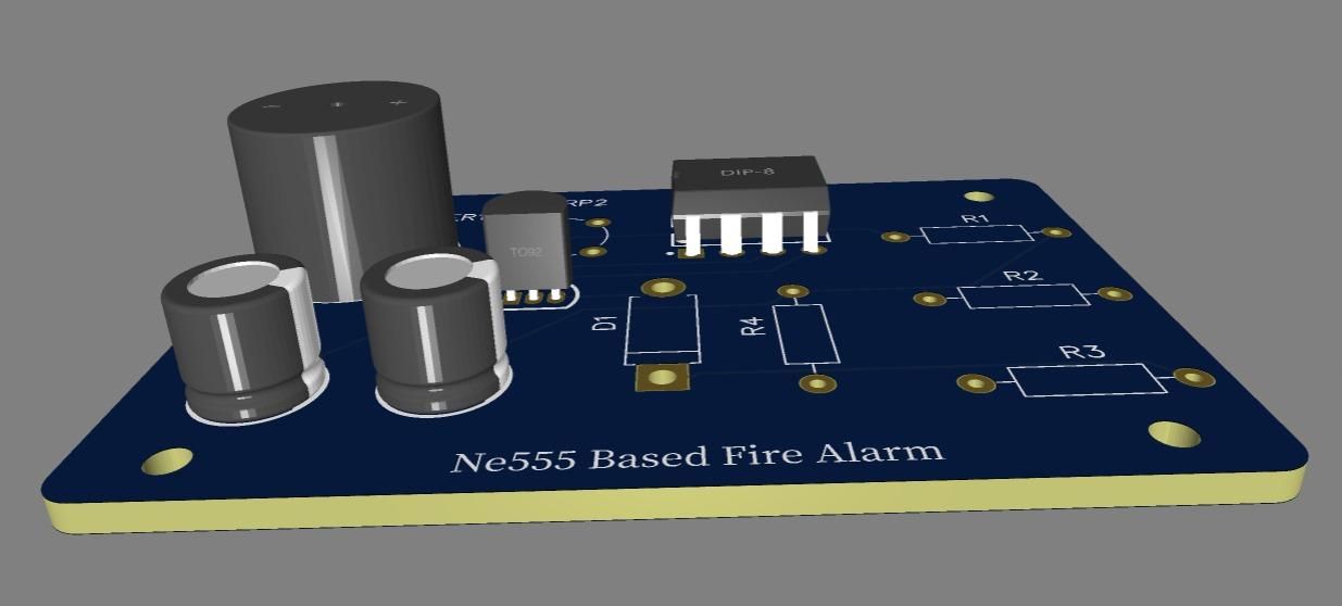 Fire Alarm Based on NE555 : 3 Steps - Instructables