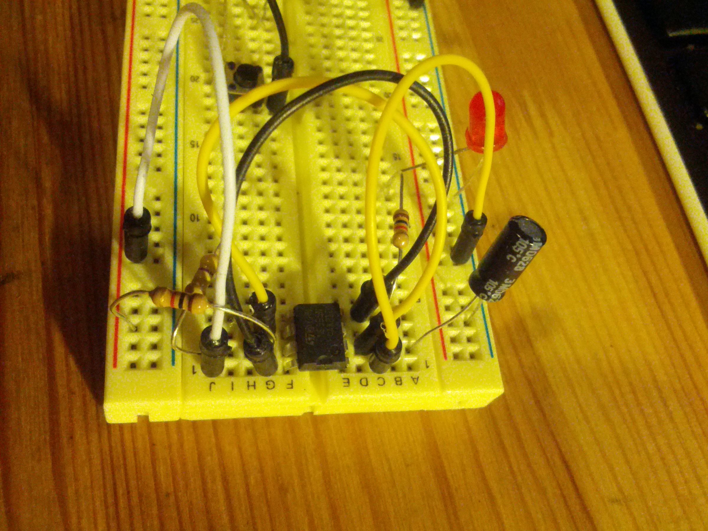 555 Timer Flashing Led Circuit - Instructables
