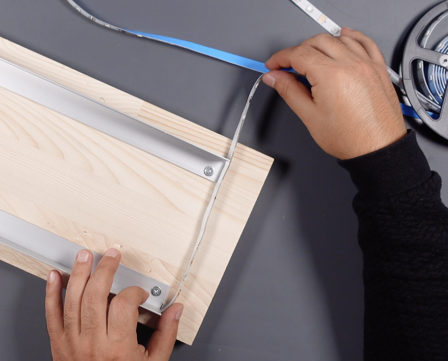 DIY Simple Wooden Ambient Light (ESP8266, WLED, WS2812B) : 9 Steps ...