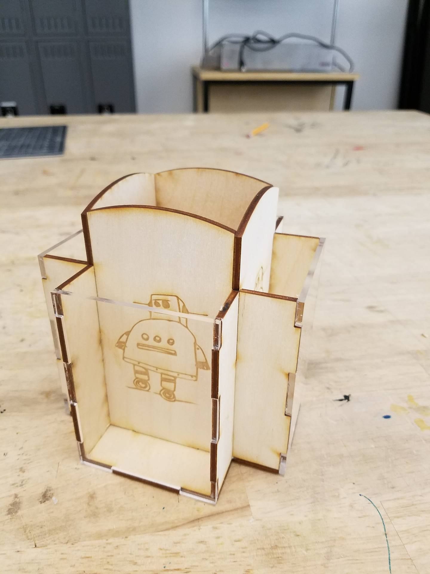 Laser Cut Remote Caddy : 3 Steps - Instructables