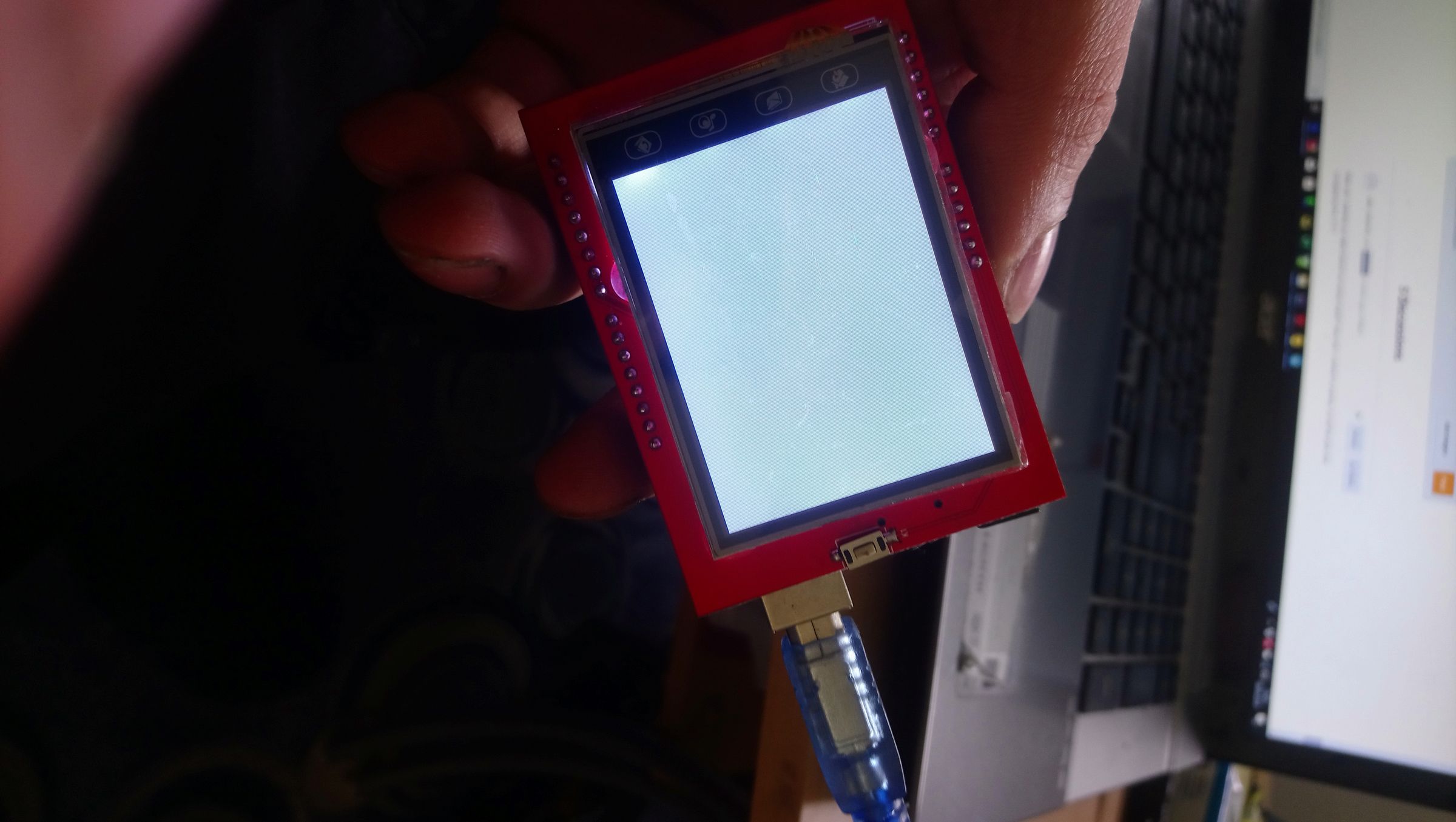 Arduino Uno: Bitmap Animation on ILI9341 TFT Touchscreen Display Shield ...