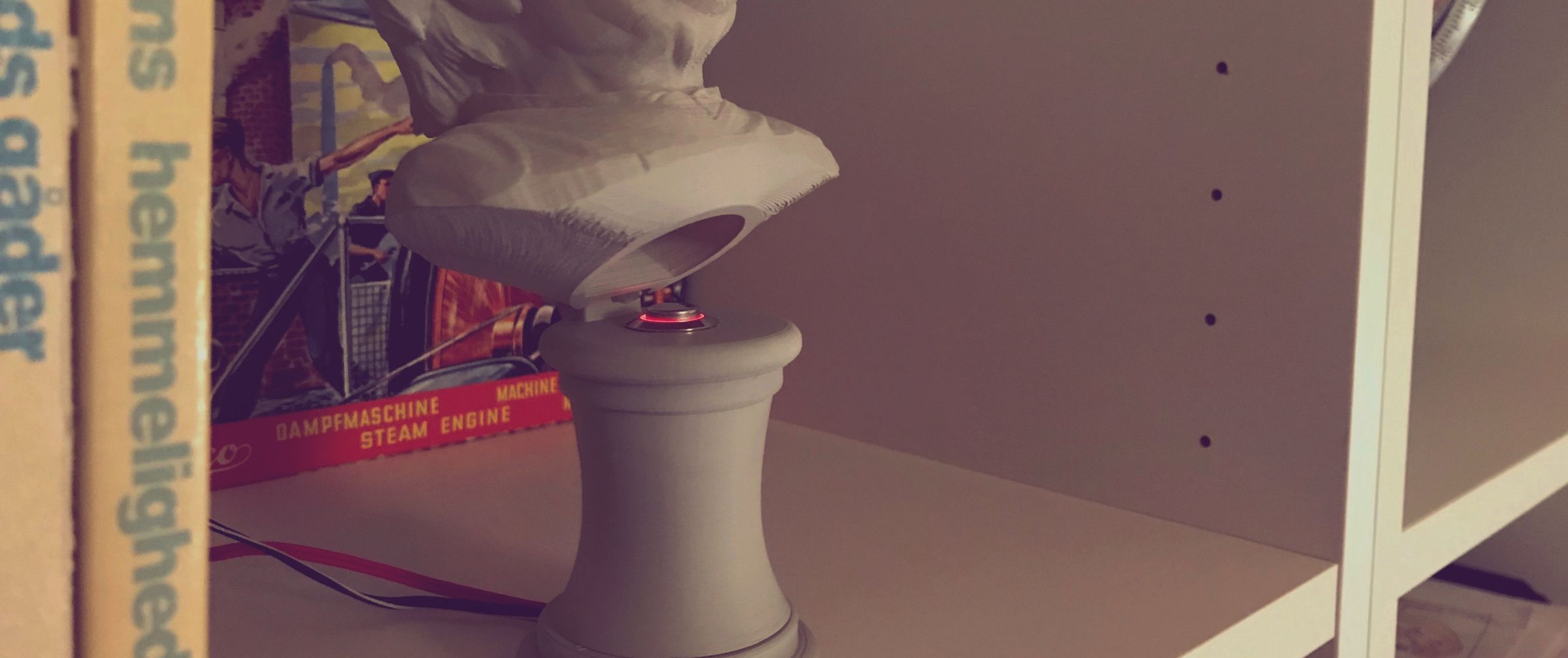 Einstein Bust With Secret Switch : 3 Steps (with Pictures) - Instructables