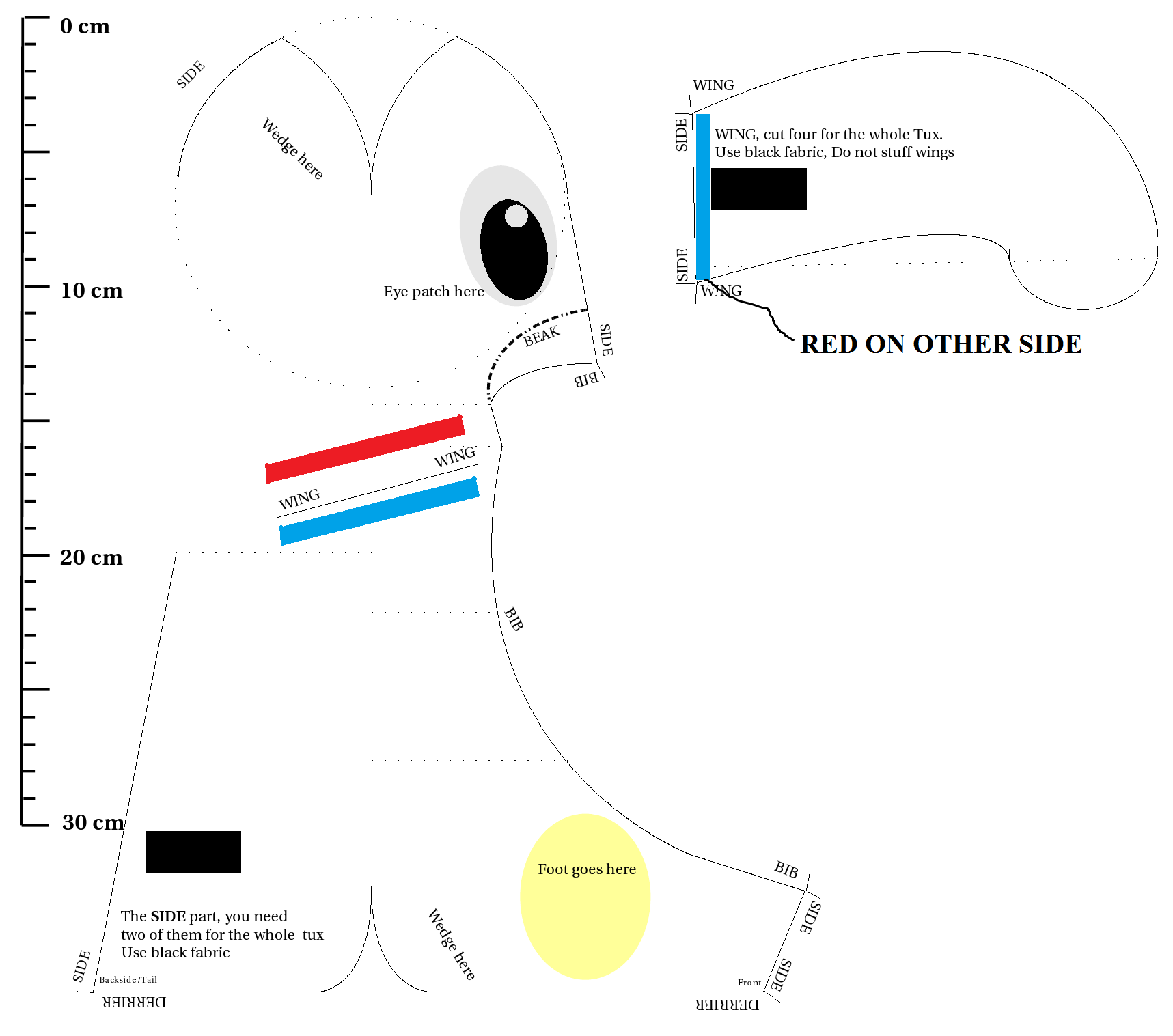 Tux the Linux Penguin Costume : 18 Steps (with Pictures) - Instructables