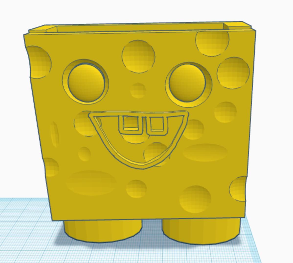 How to Make a Spongebob Container : 3 Steps - Instructables