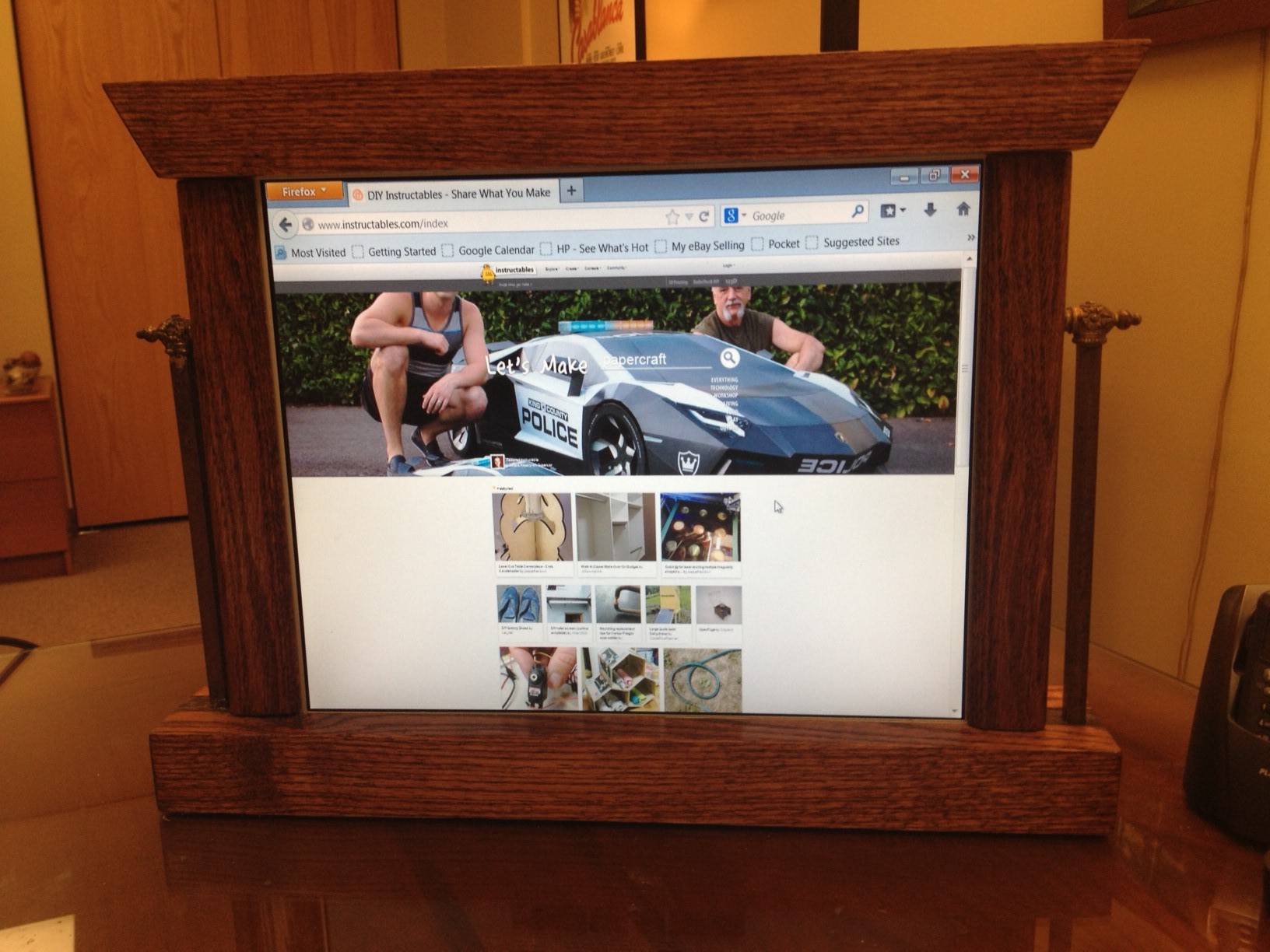 Steampunk Monitor - Instructables