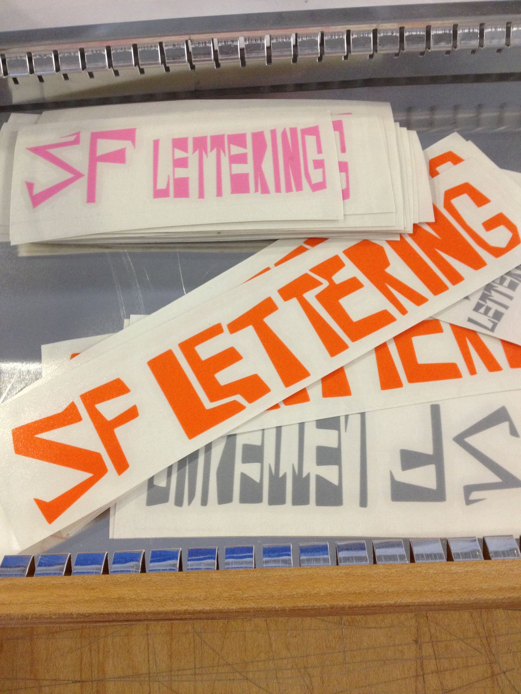 How to Get a Good Decal - Vinyl Cutter Strength and Speed Settings : 5 ...