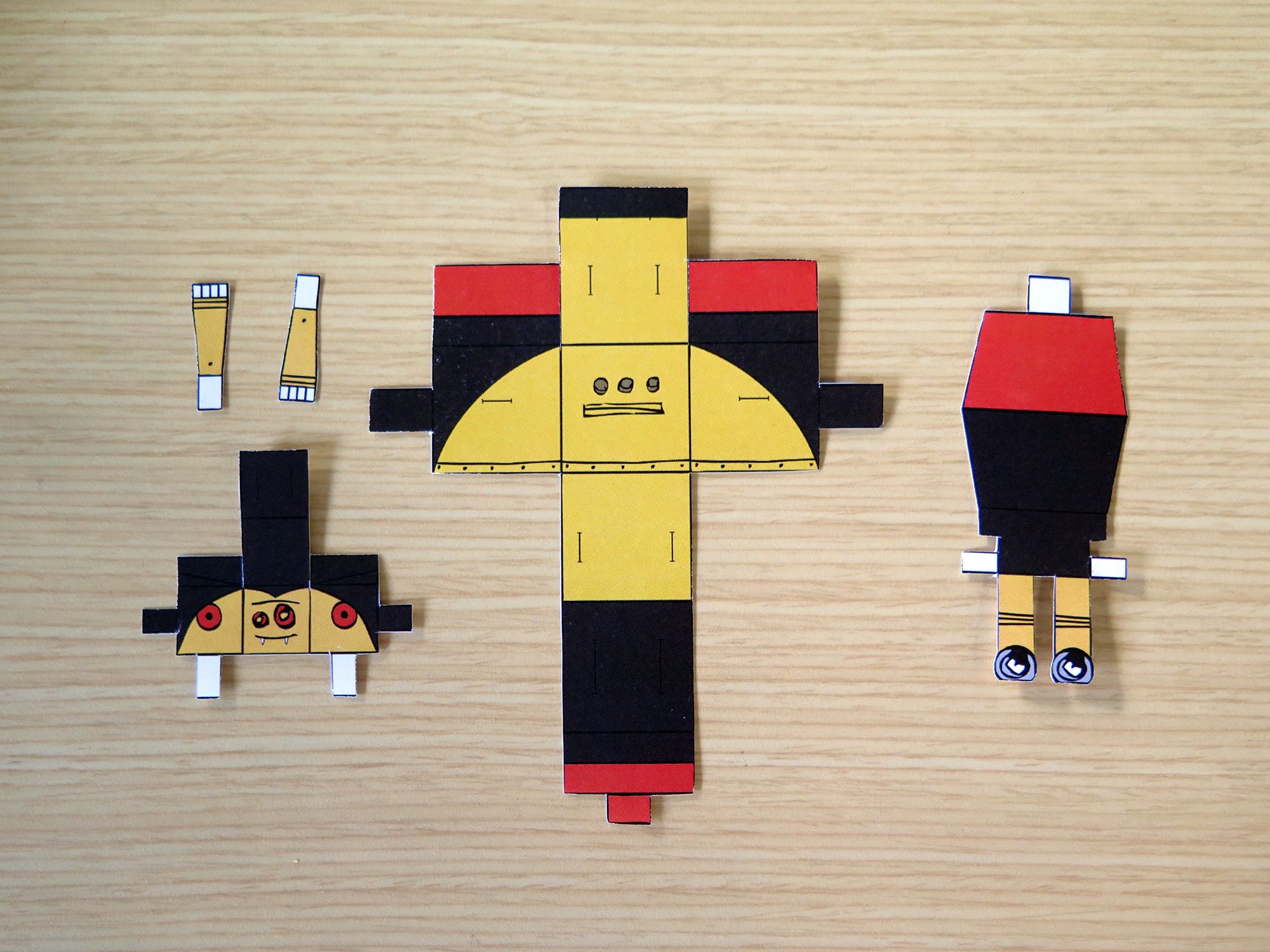 Vampire Robot Papercraft : 13 Steps (with Pictures) - Instructables