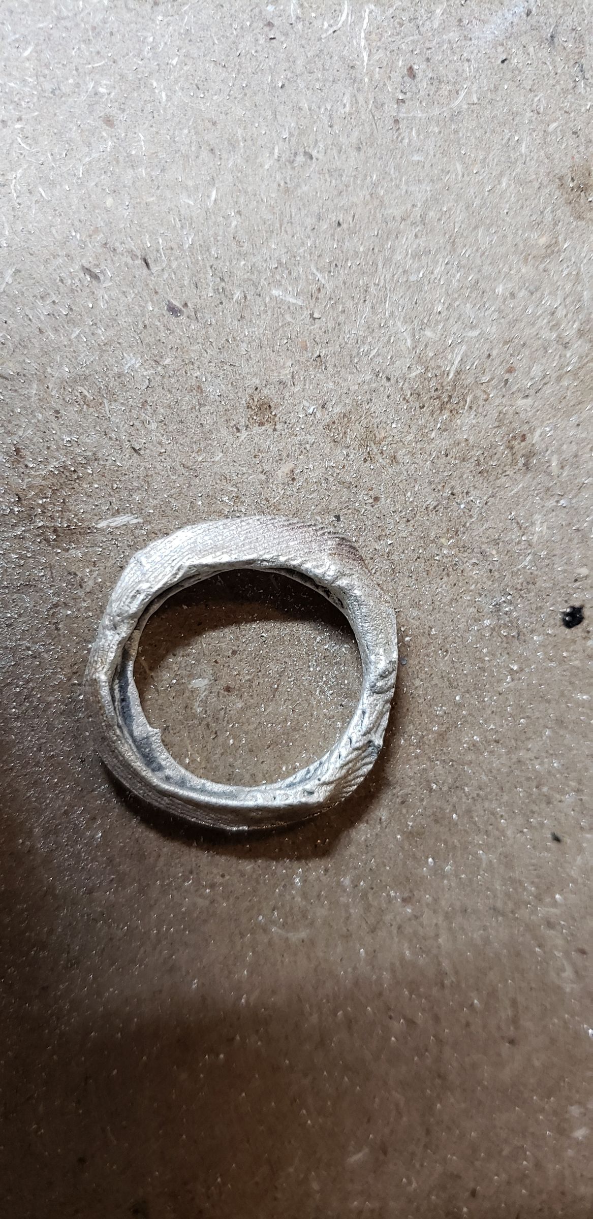 Silver Ring - Cuttlebone Cast : 13 Steps (with Pictures) - Instructables