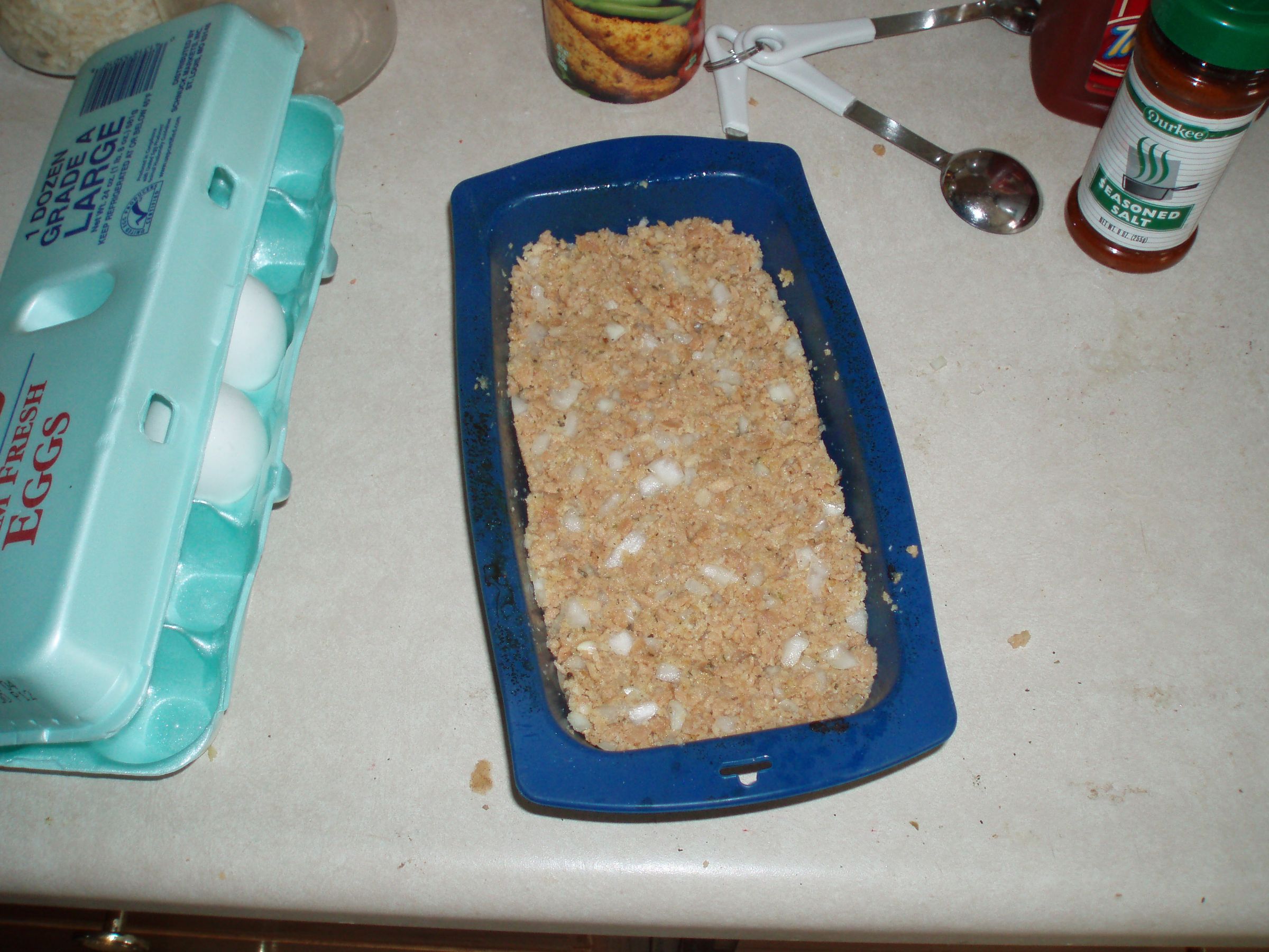 Meat(NOT) Loaf, Vegetarian Loaf Just Like Mom Used to Make : 6 Steps ...