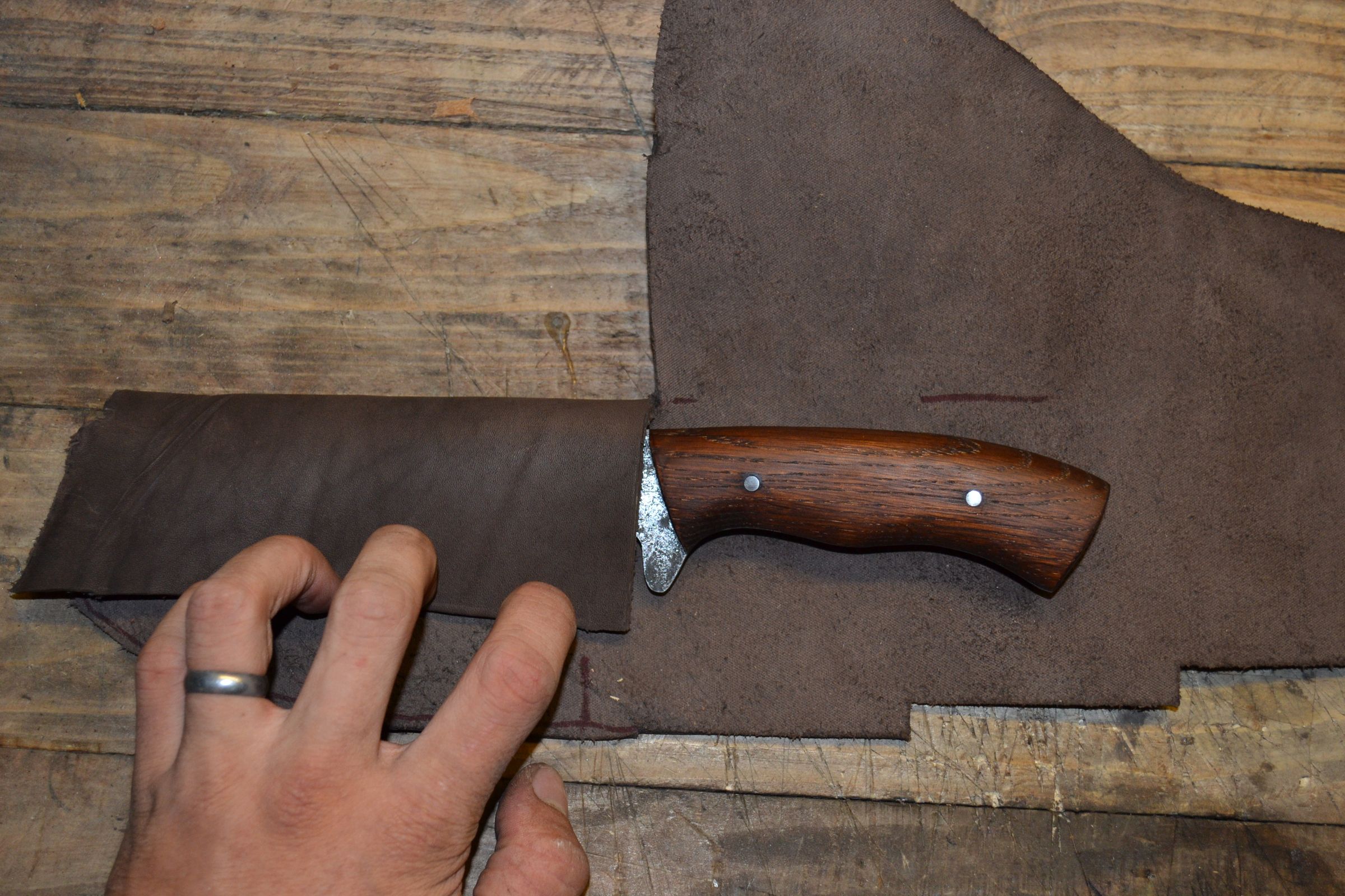 Saw Knife and Leather Sheath : 6 Steps (with Pictures) - Instructables
