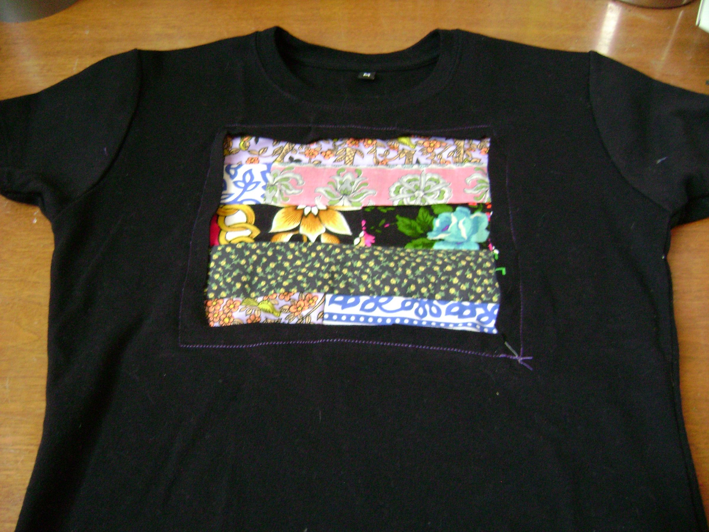 Quilted Patchwork Tee : 5 Steps - Instructables