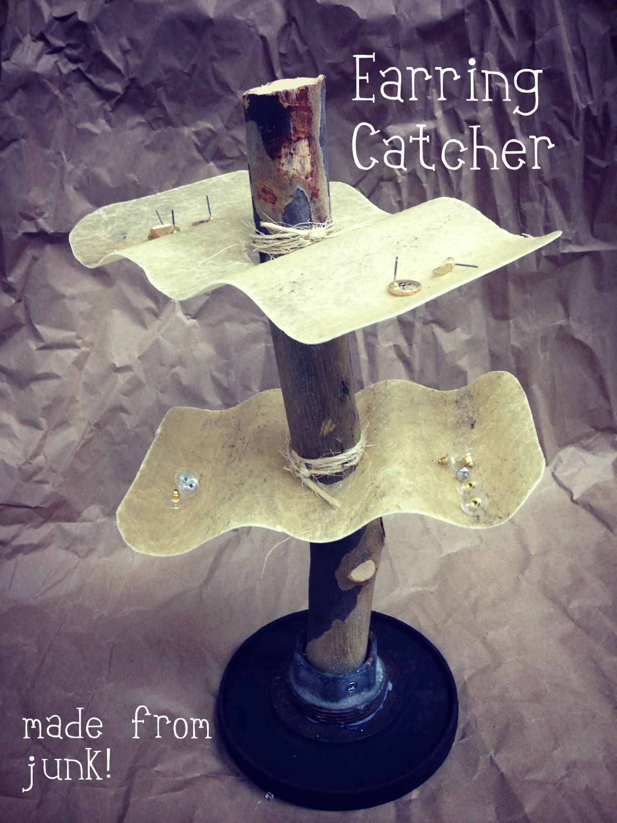 Found Object Earring Catcher : 12 Steps - Instructables