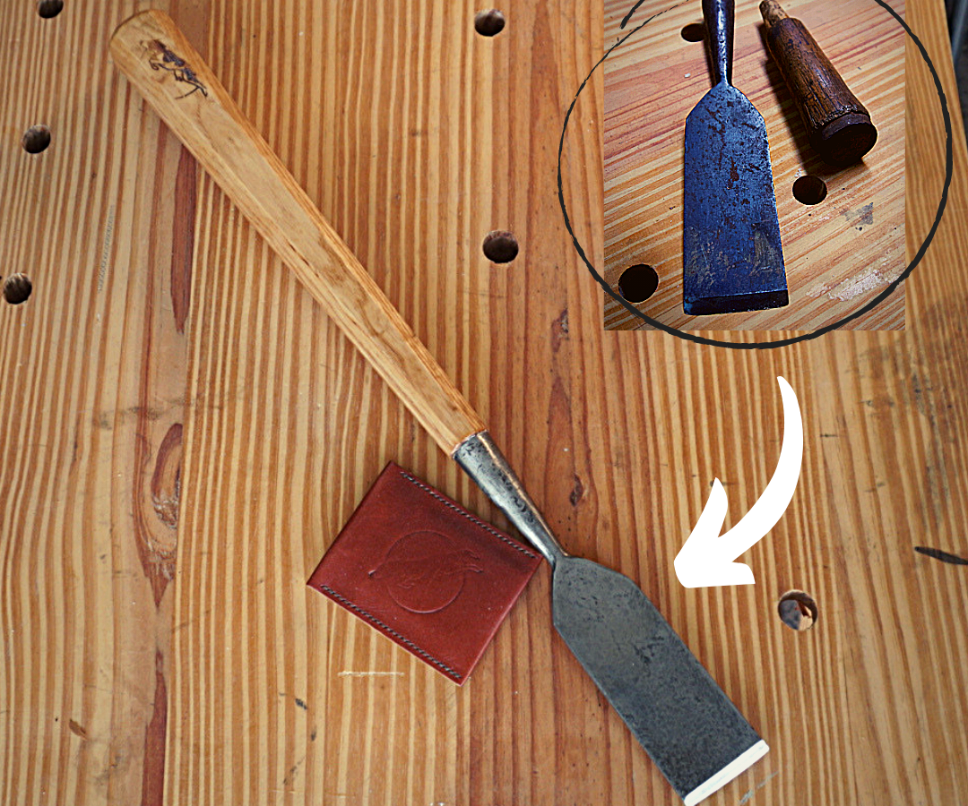 Vintage Chisel Restoration - Making a Timber Slick : 7 Steps (with ...