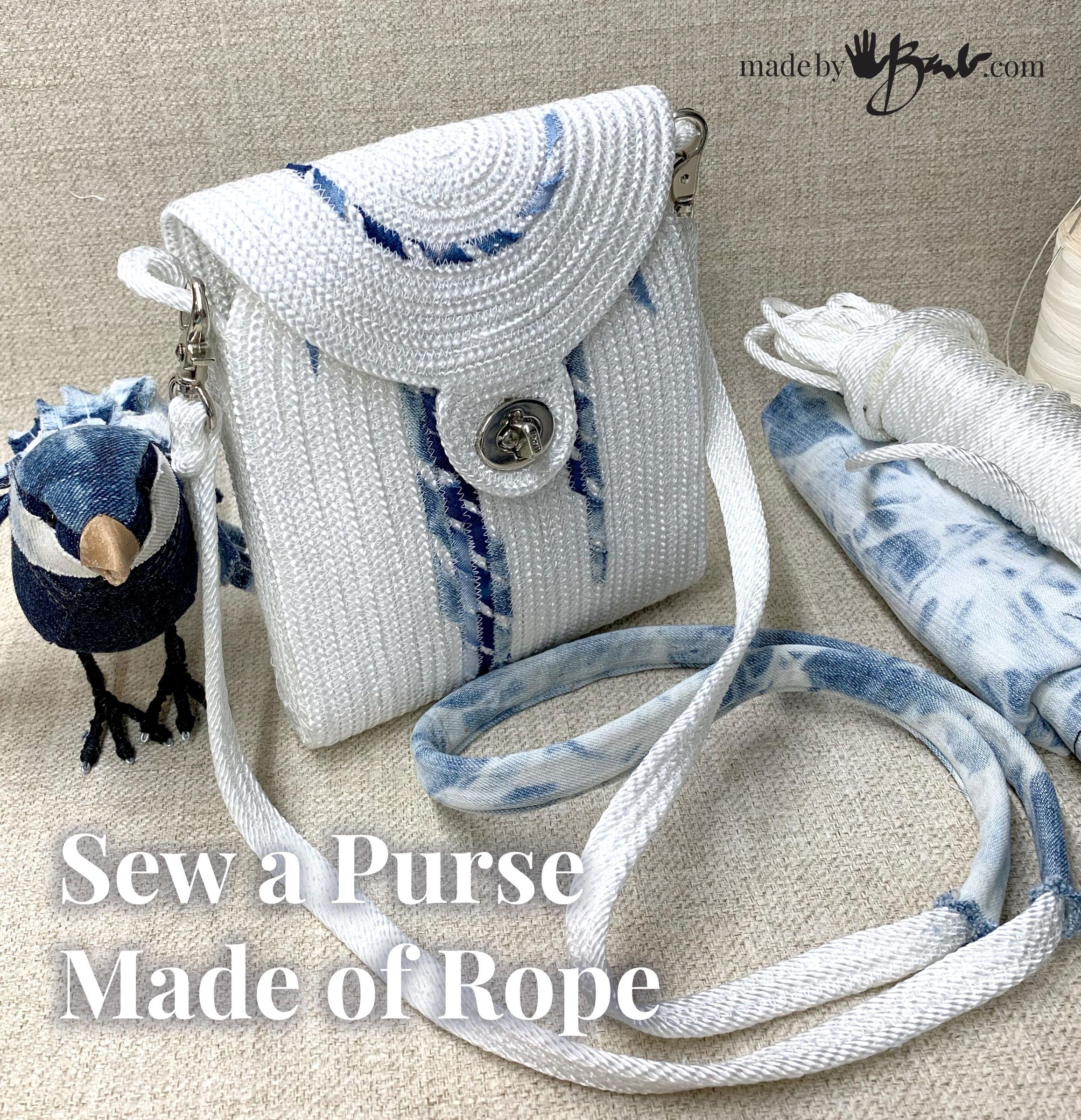Sew a Purse Made of Rope : 6 Steps (with Pictures) - Instructables