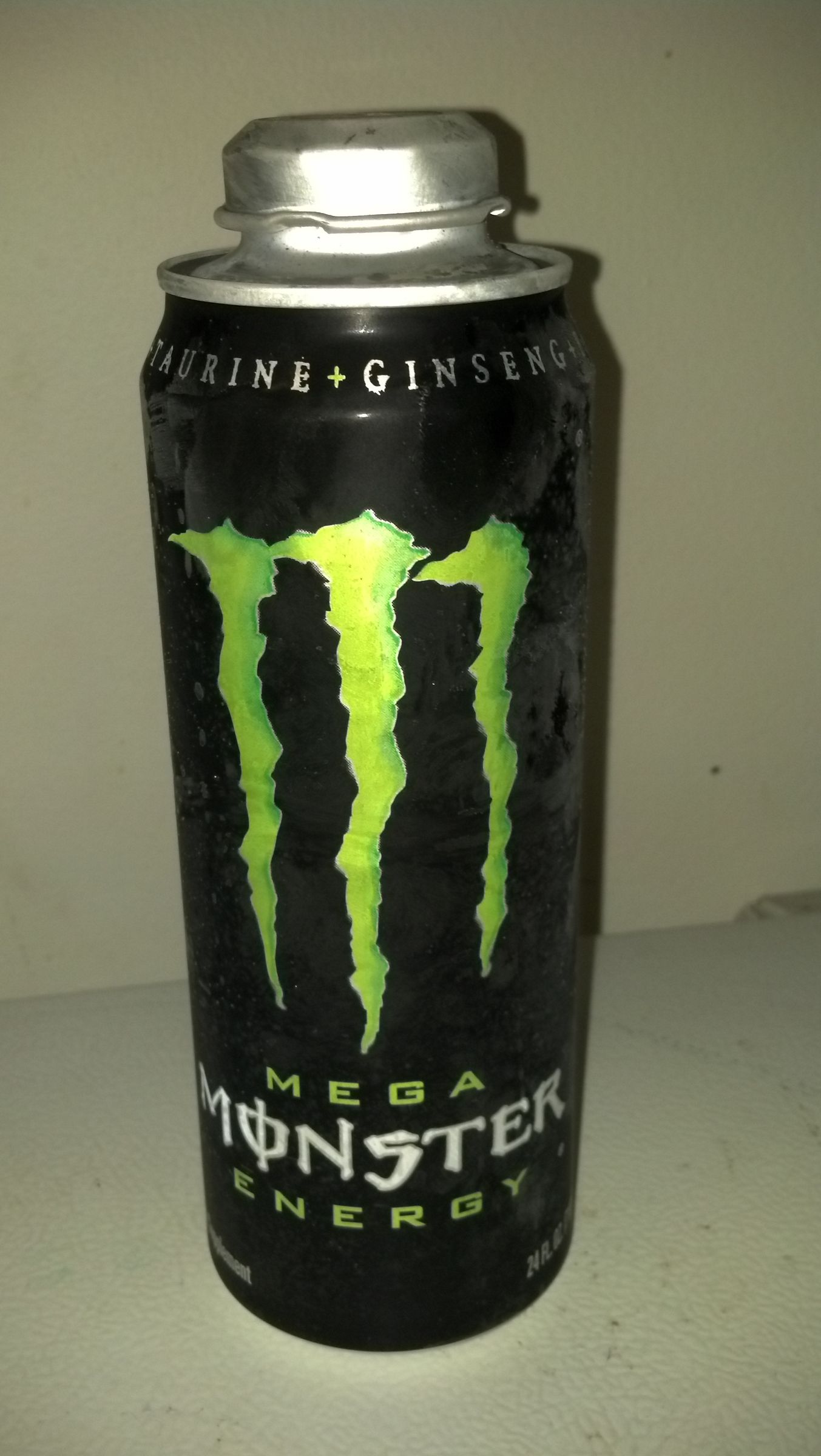 How to Make a "Mega Monster Energy" Decorative Light : 6 Steps ...