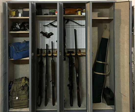 Gun Locker Using Actual Lockers! : 7 Steps - Instructables