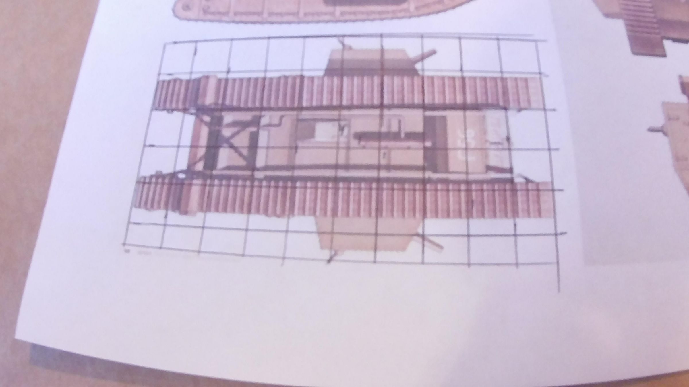 Cardboard Model Mark IV British Tank : 10 Steps (with Pictures ...