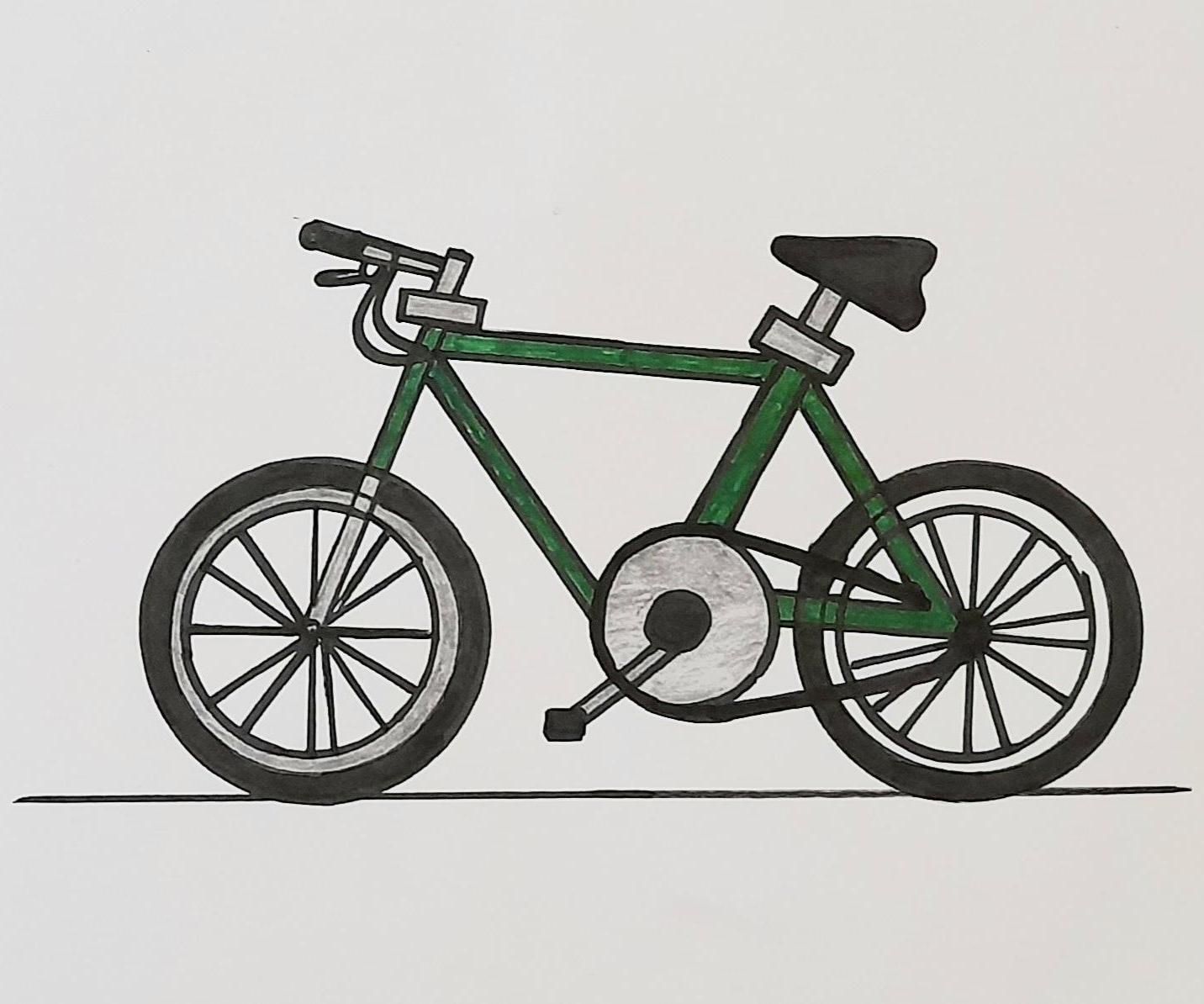 How to Draw a Bike/bicycle - Instructables
