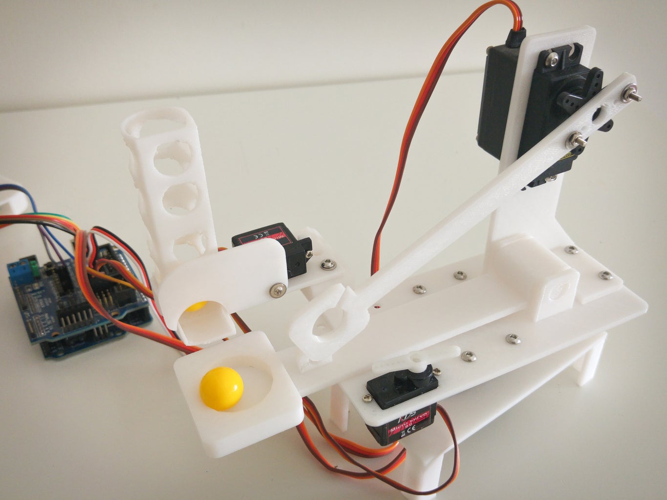 Arduino Robot Catapult 3 Steps With Pictures Instructables