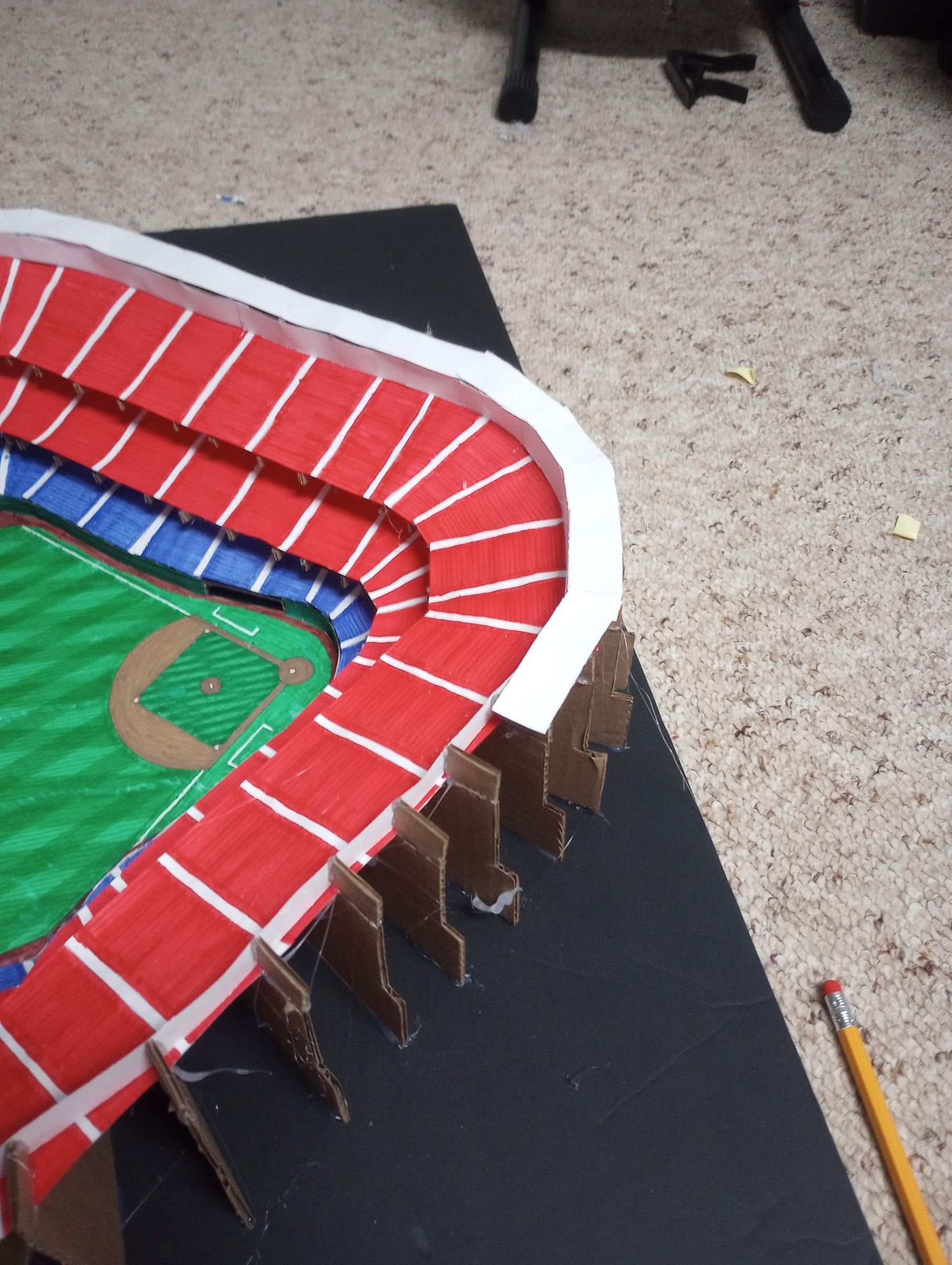 Cardboard MLB Stadium : 39 Steps (with Pictures) - Instructables