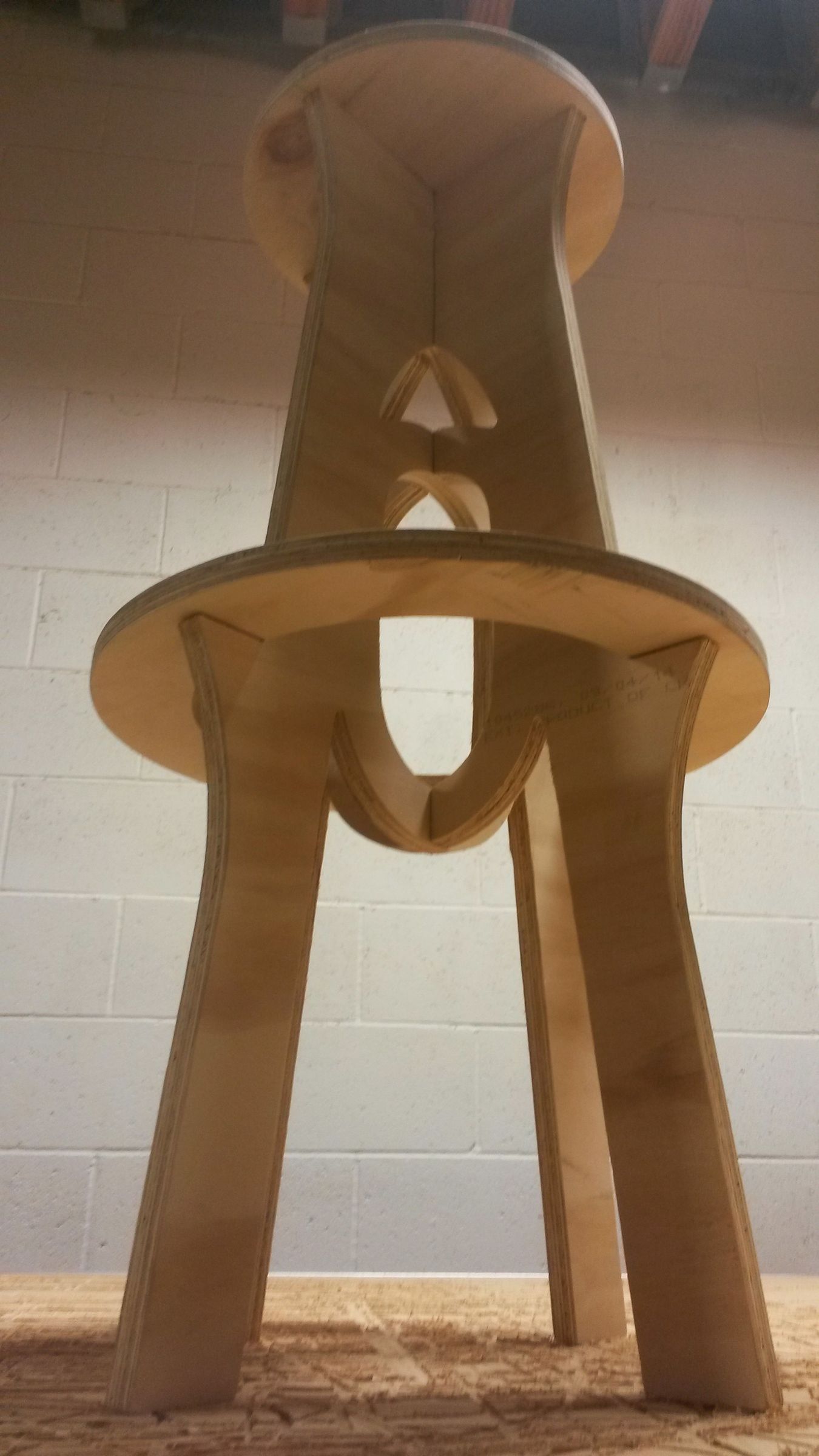 CNC Router Bar Stool : 10 Steps (with Pictures) - Instructables