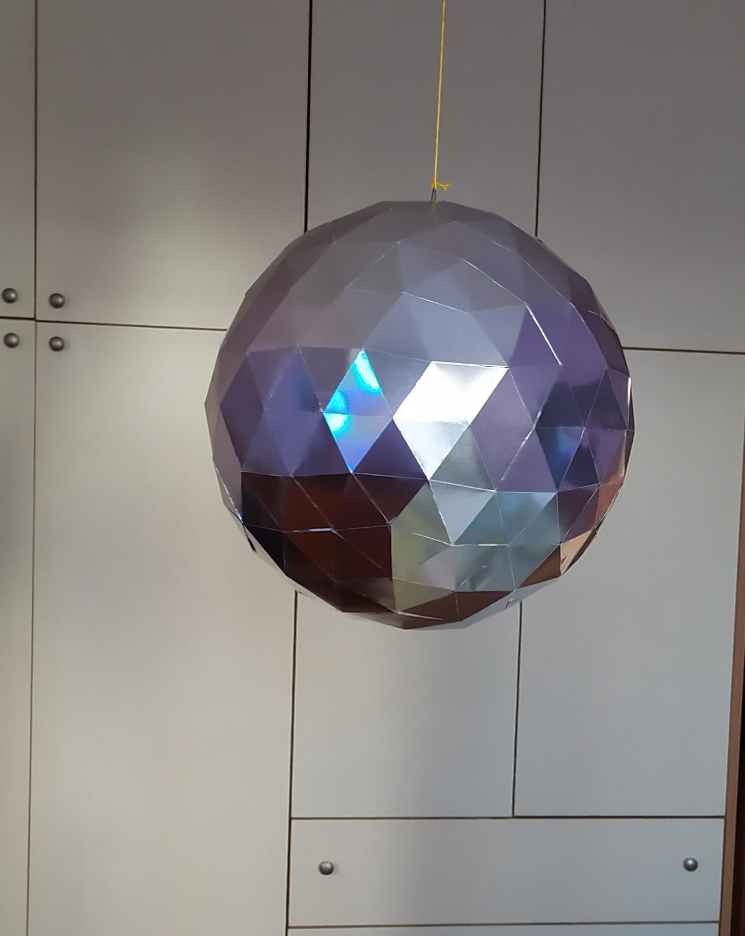 Geodesic Paper Disco Ball : 3 Steps (with Pictures) - Instructables