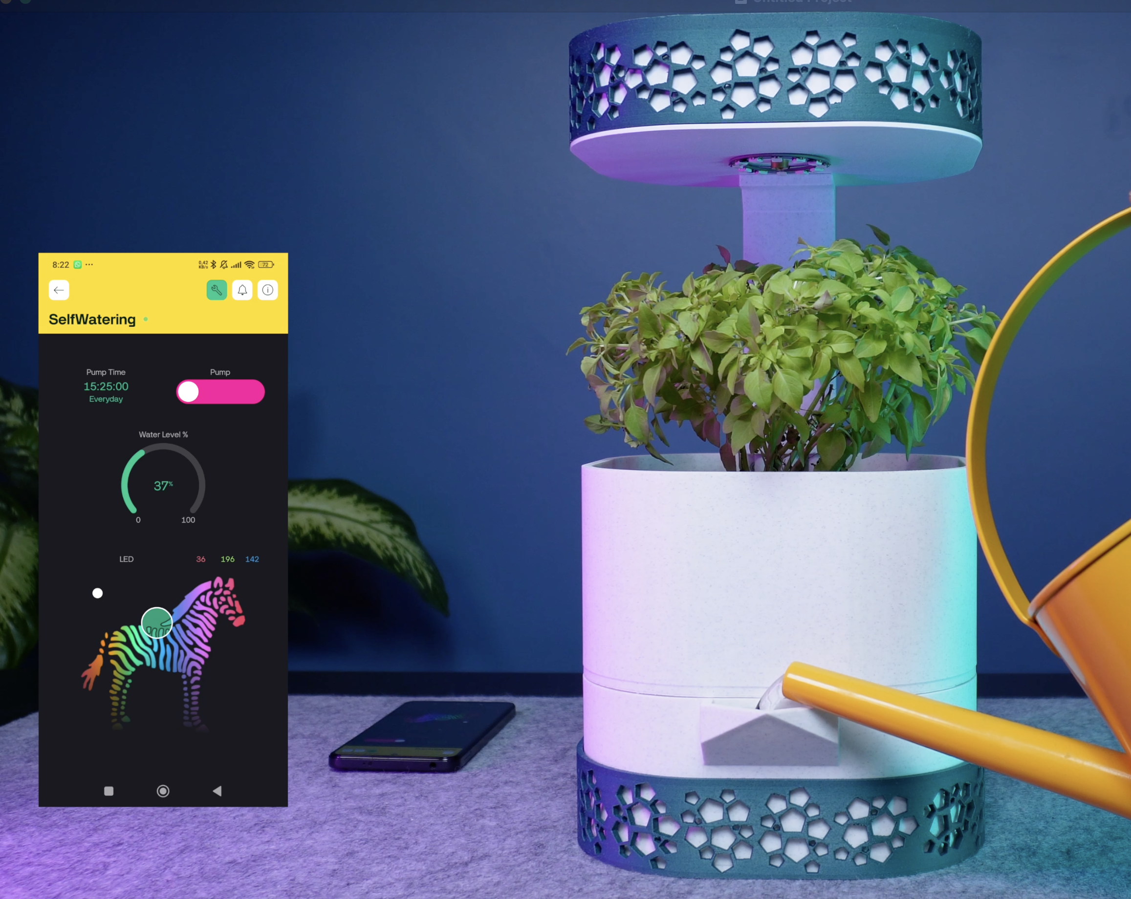 A Simple Idea and a 3D Printer… the Result? Automated Self-Watering ...