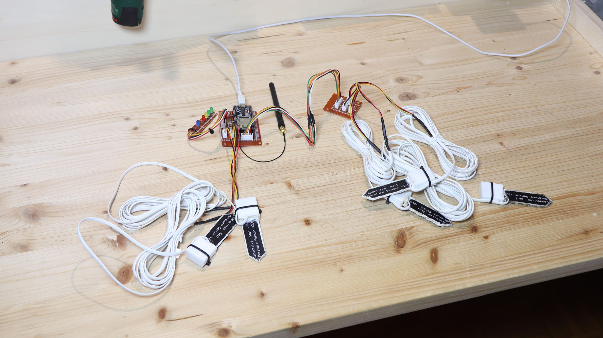 ESP32 Soil Moisture Sensors - DIY Automatic Watering System : 9 Steps ...