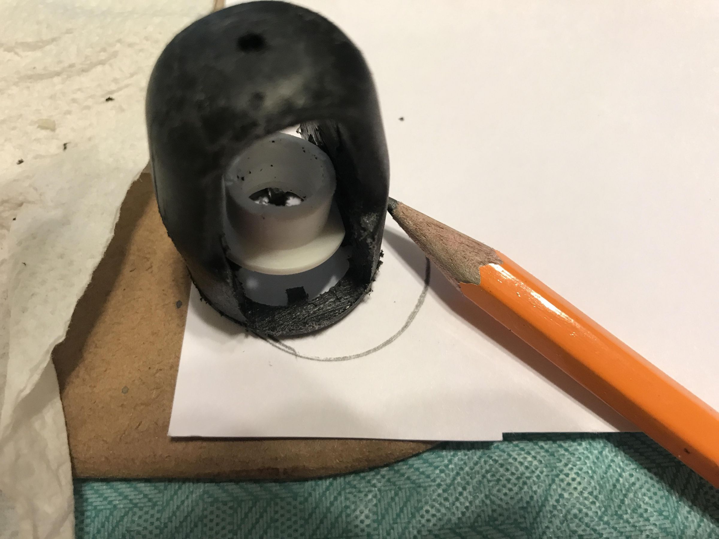 Working Miniature Shave Ice Machine From a Mop Head, Electrical Wire ...