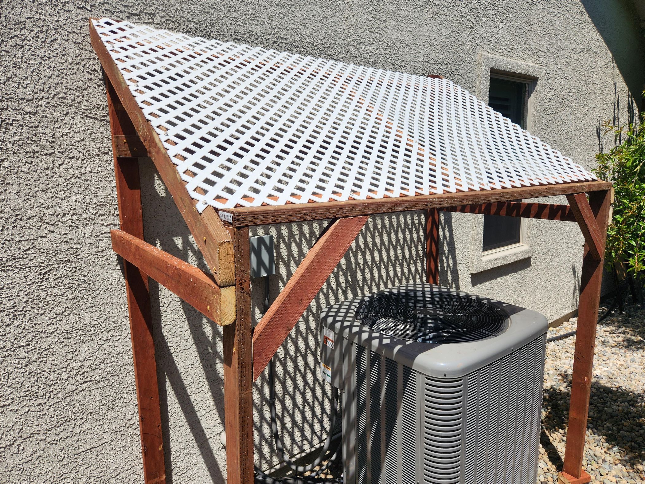 Outdoor AC Compressor Shade : 13 Steps (with Pictures) - Instructables