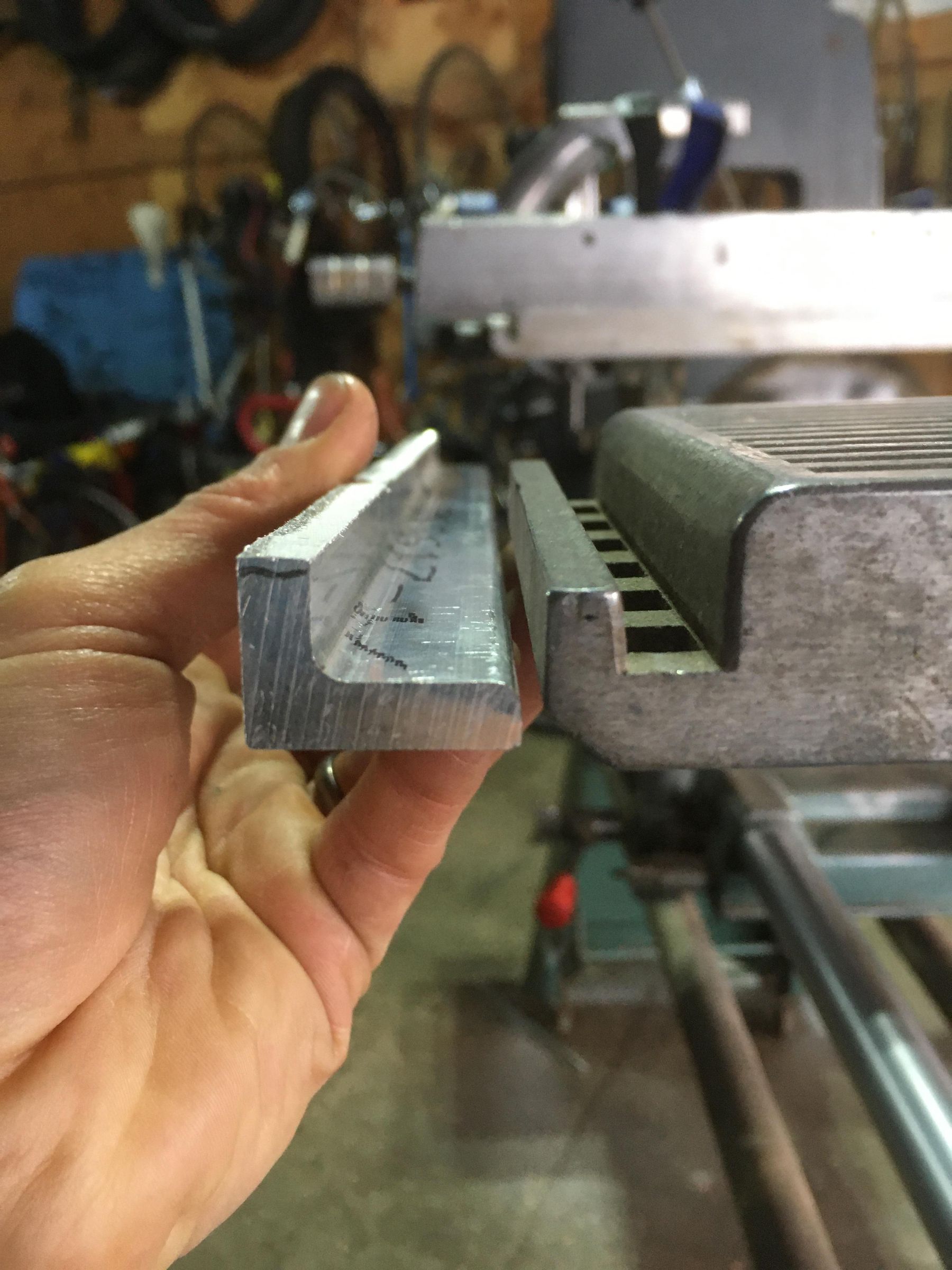 Shopsmith Bandsaw Fence Attachment Adapter : 7 Steps (with Pictures ...