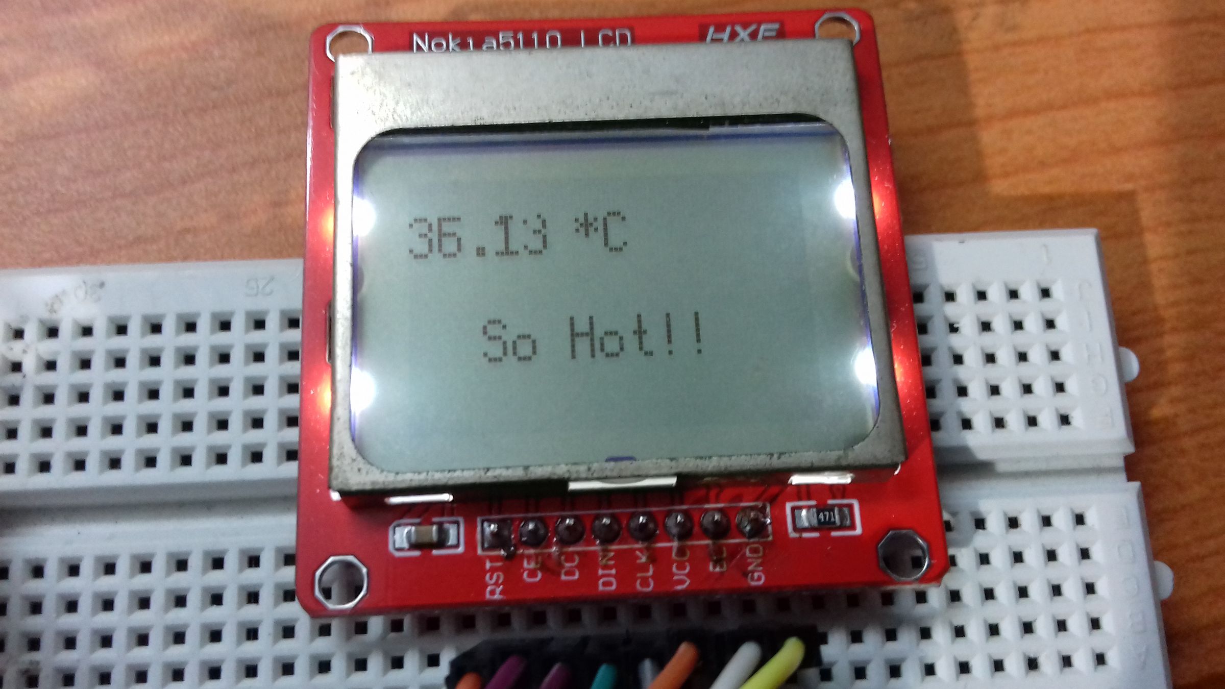 DIY Arduino Digital Thermometer : 5 Steps - Instructables