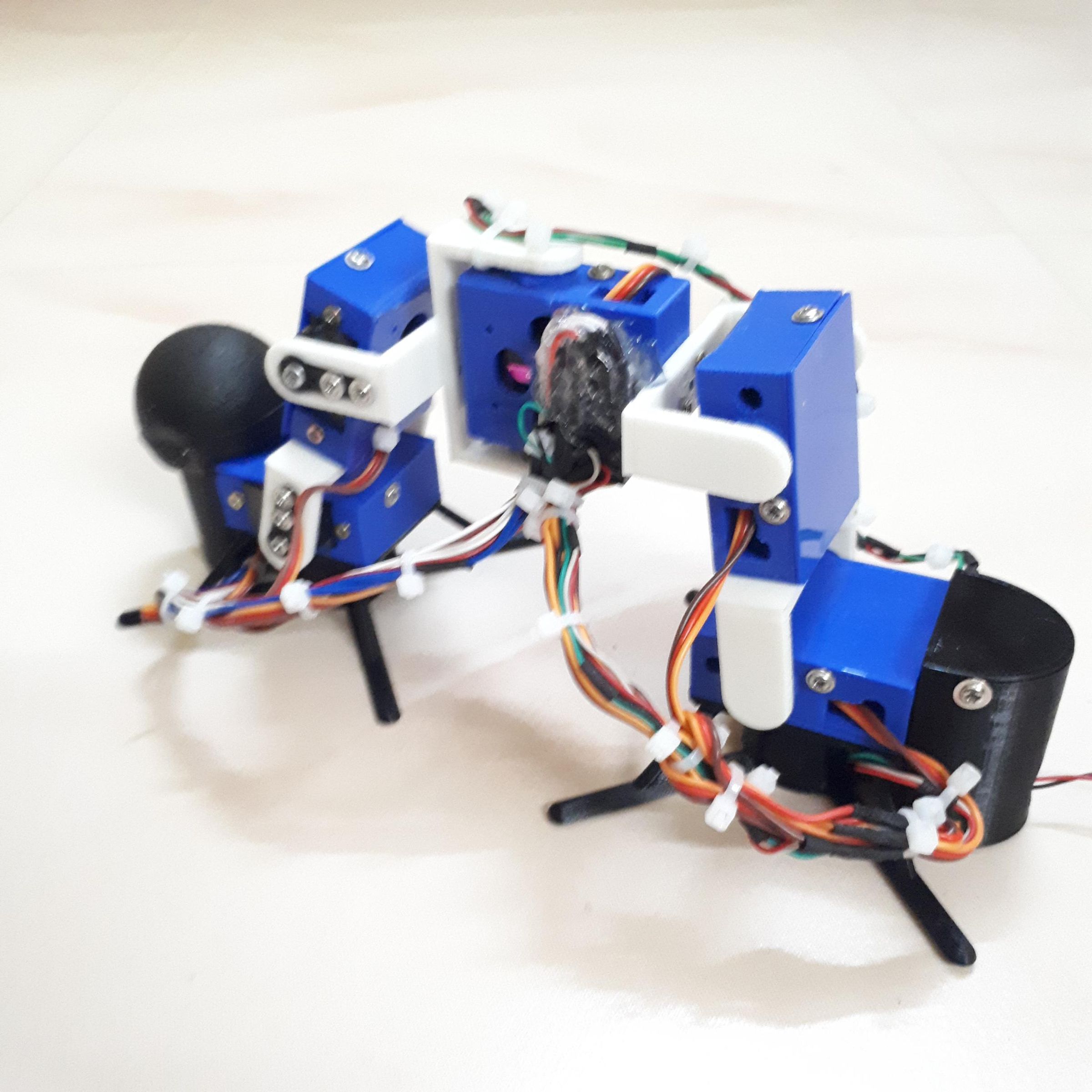 Inchworm Robot - Modular, Move Allsides With BT App : 22 Steps (with ...