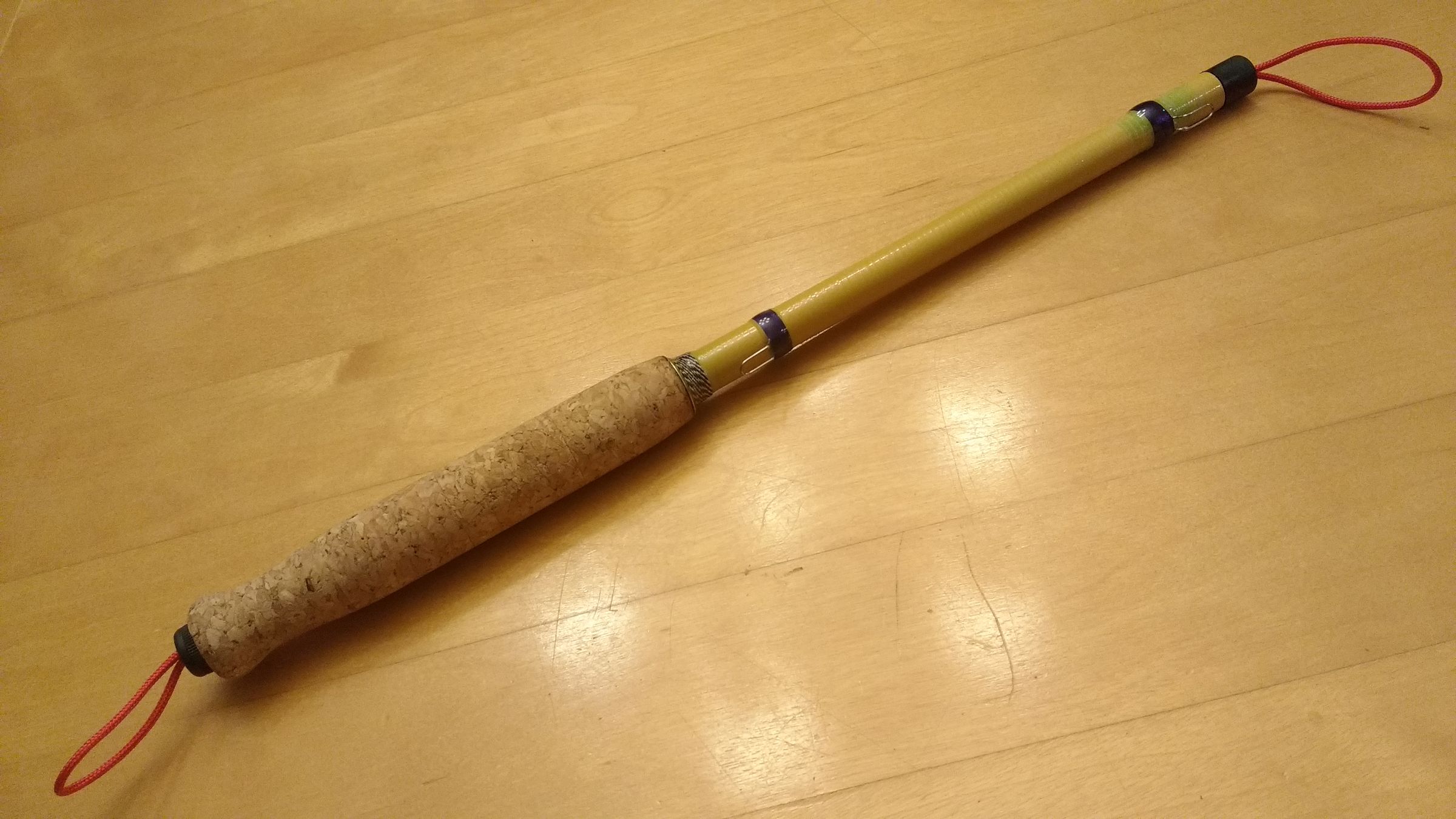 Tenkara (ish) Fishing Rod Build (DIY Tenkara Fishing Rod) : 6 Steps ...
