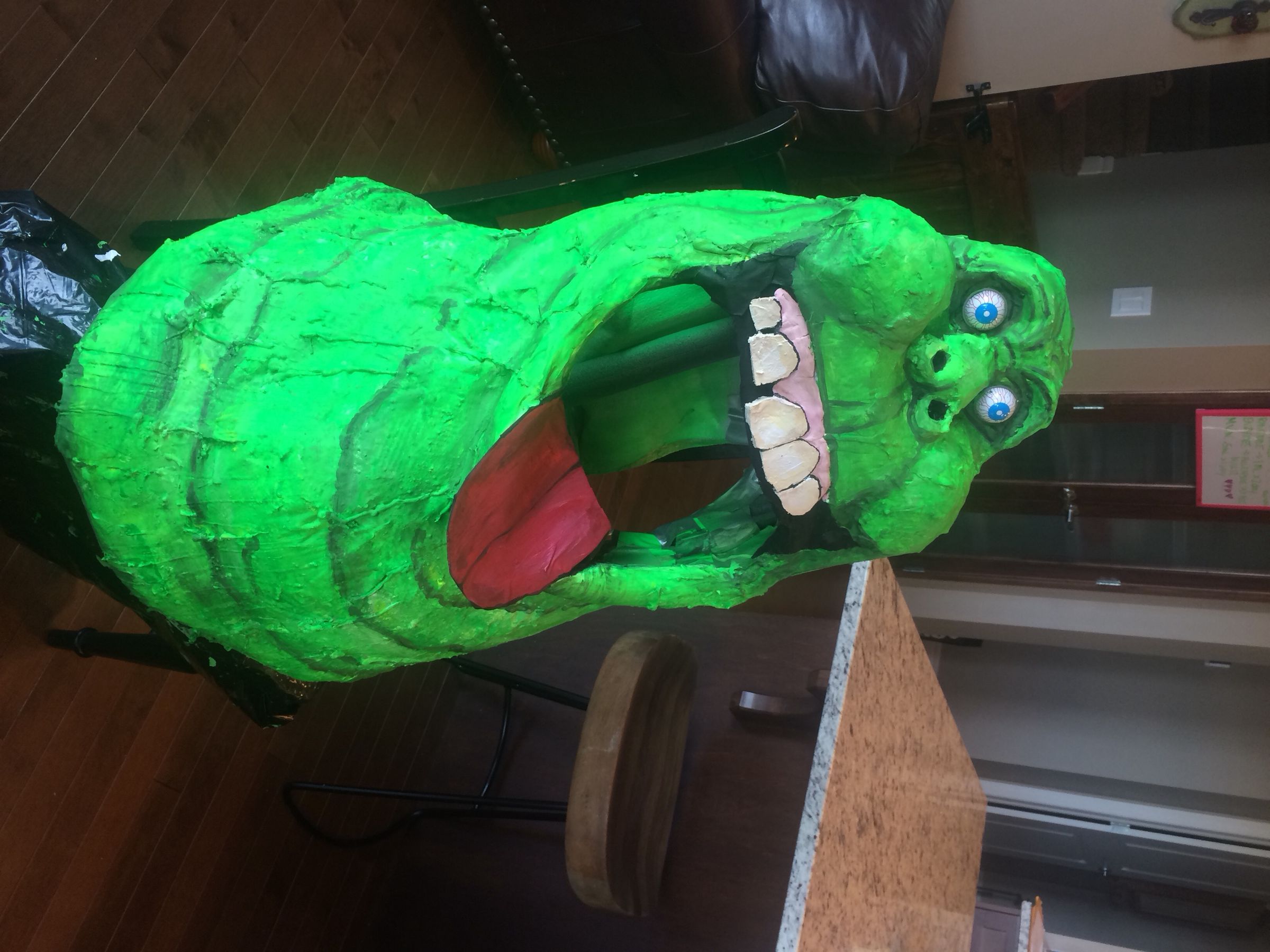 Slimer Ghostbusters Costume : 11 Steps (with Pictures) - Instructables