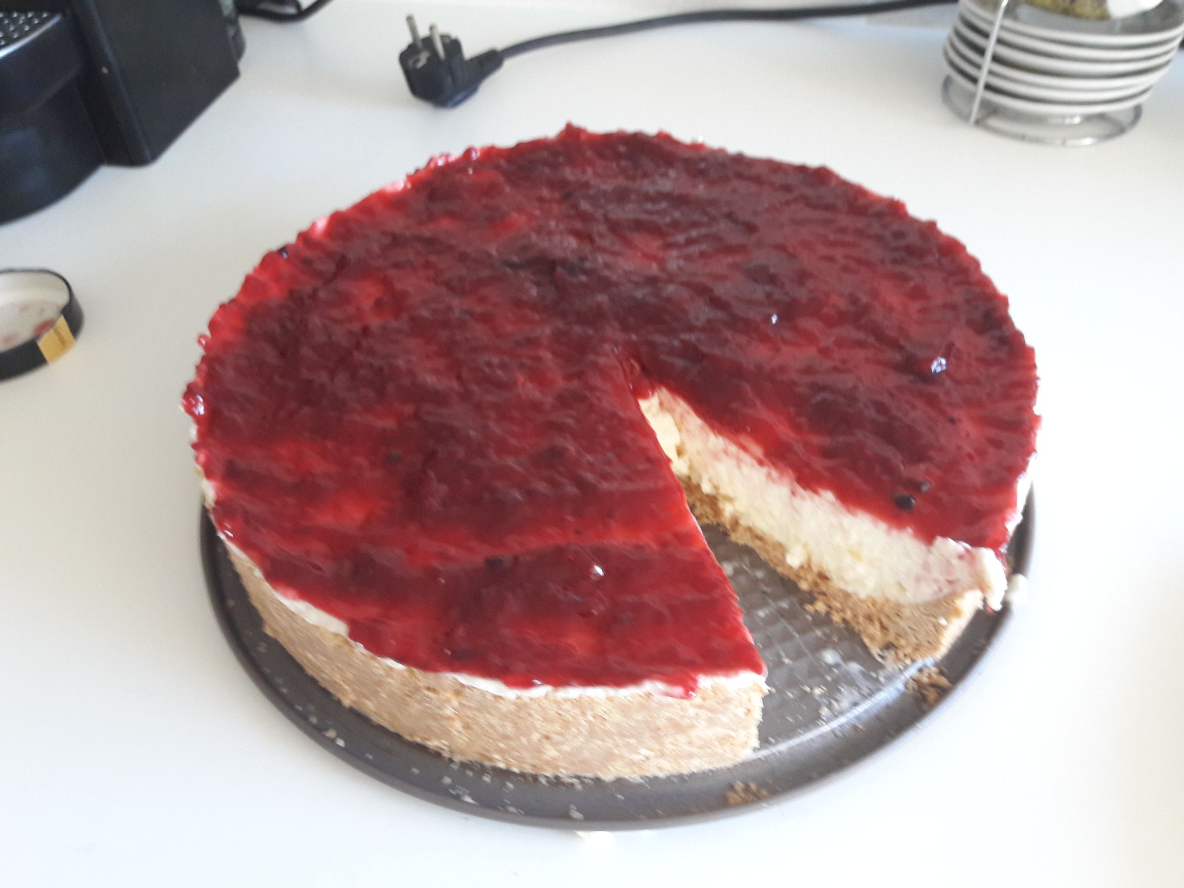 Red Fruit Cheesecake: Culinary Perfection Through Science : 7 Steps ...