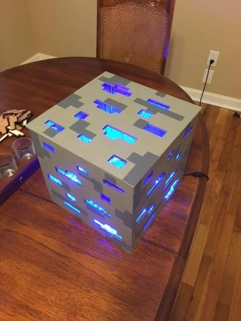Minecraft Inspired Ore Diamond