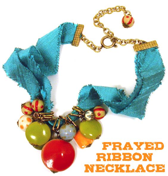 Frayed Ribbon Necklace : 5 Steps - Instructables
