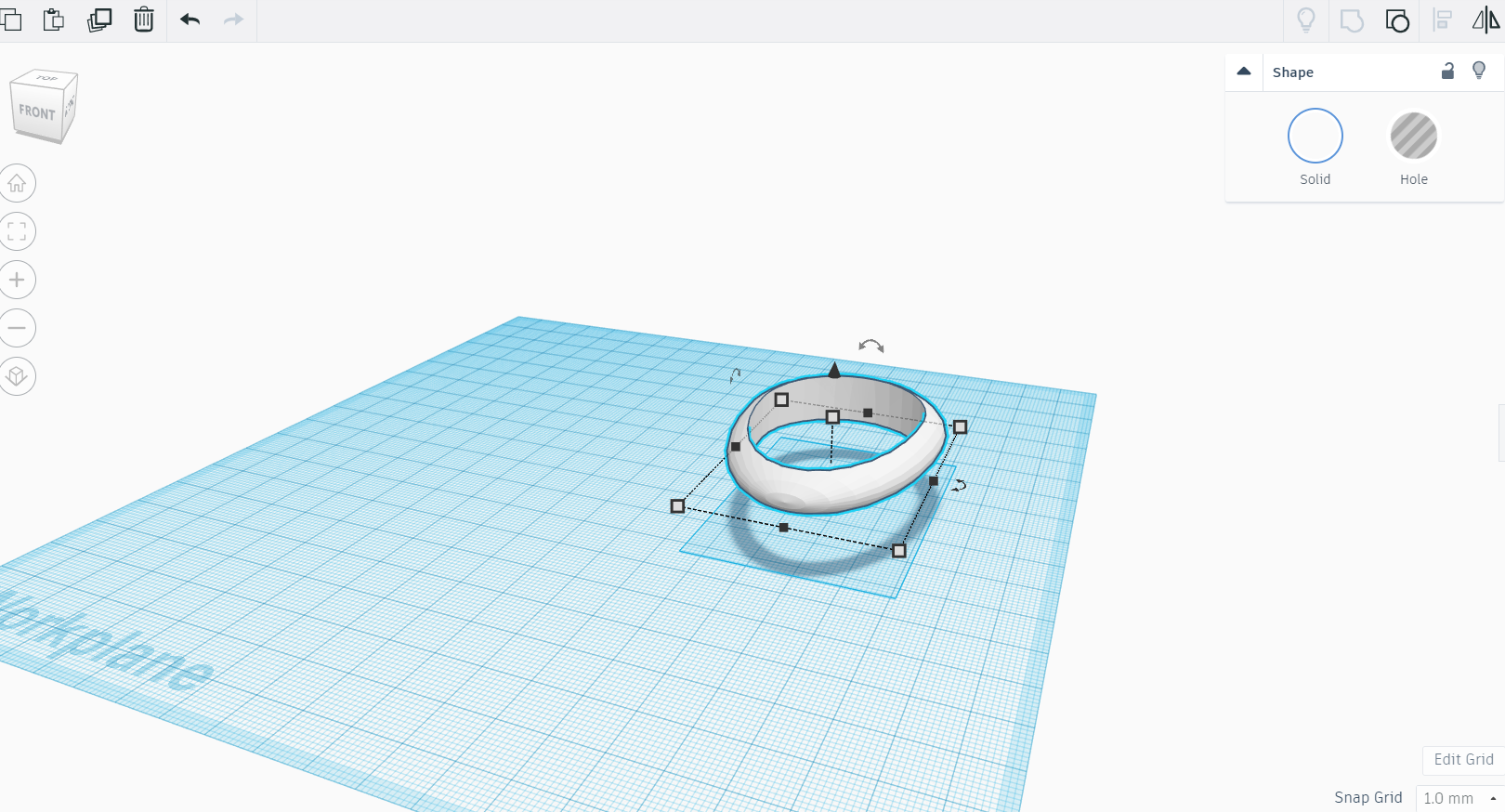 How to Make a Tennis Racket on Tinkercad (Instructable) : 18 Steps ...